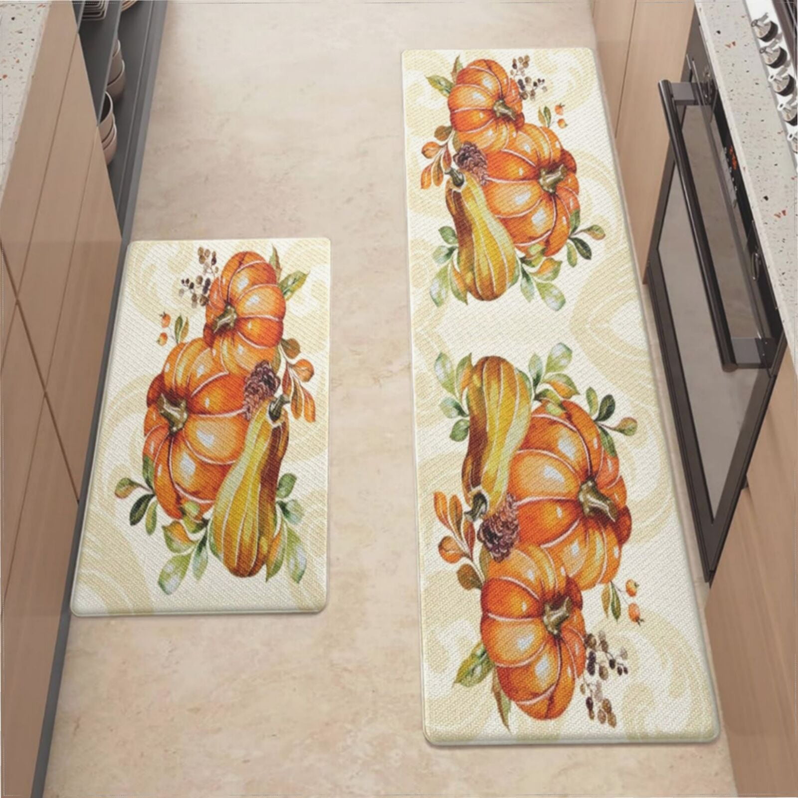 Anti Fatigue Cushioned Kitchen Mats For Floor, Waterproof Non Slip ...