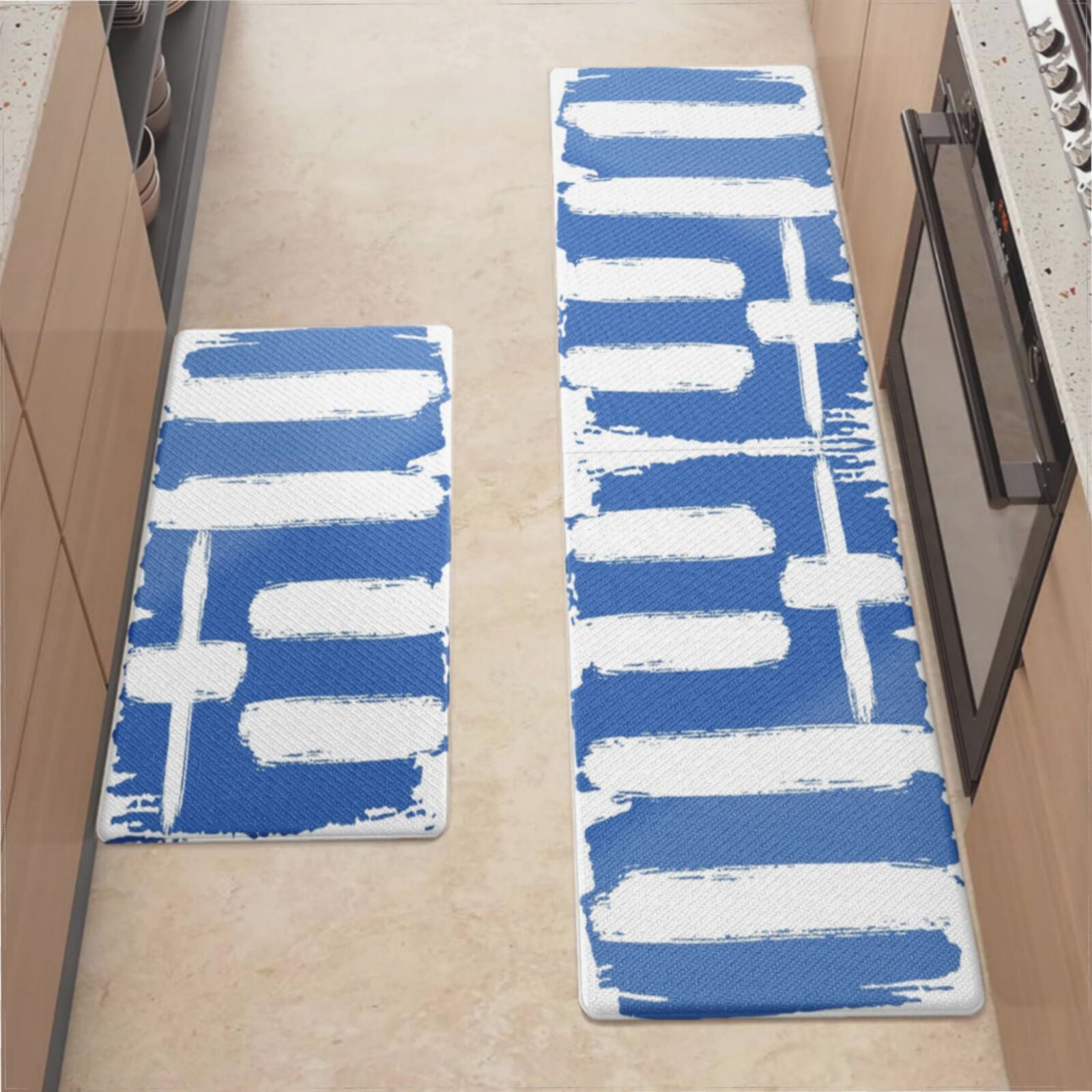 Anti Fatigue Cushioned Kitchen Mats For Floor, Waterproof Non Slip ...