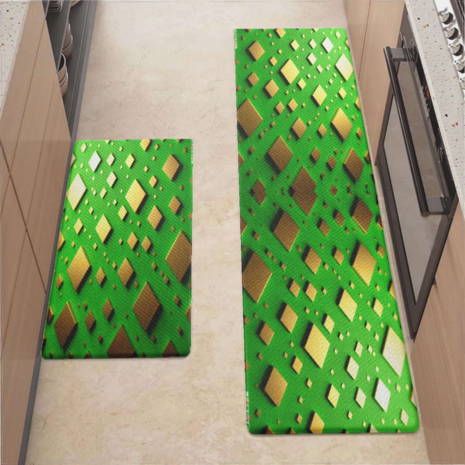 Anti Fatigue Cushioned Kitchen Mats For Floor, Waterproof Non Slip ...