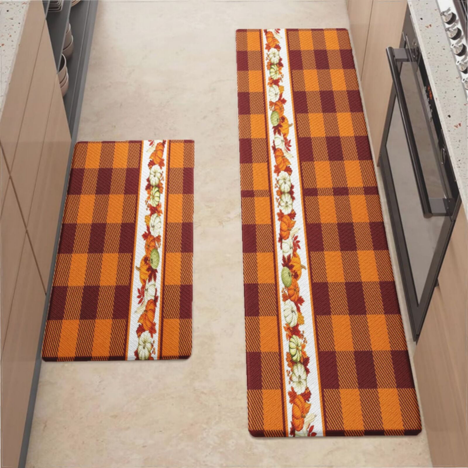 Anti Fatigue Cushioned Kitchen Mats For Floor, Waterproof Non Slip ...