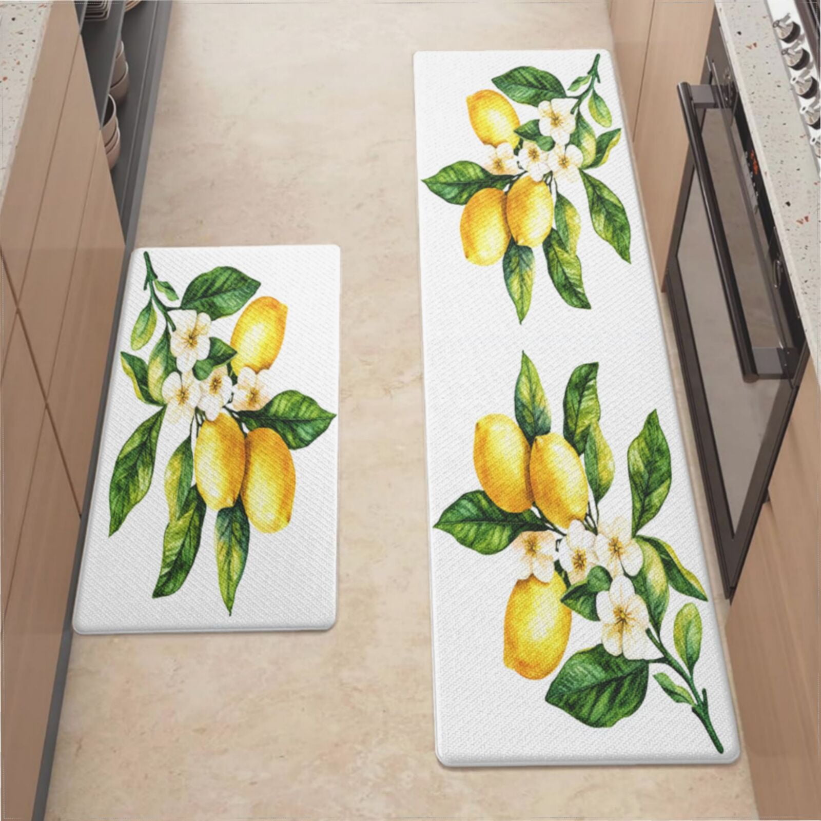 Anti Fatigue Cushioned Kitchen Mats For Floor, Waterproof Non Slip ...
