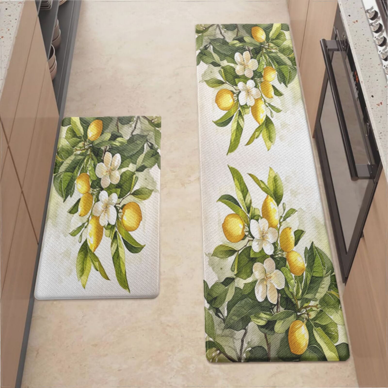 Anti Fatigue Cushioned Kitchen Mats For Floor, Waterproof Non Slip ...