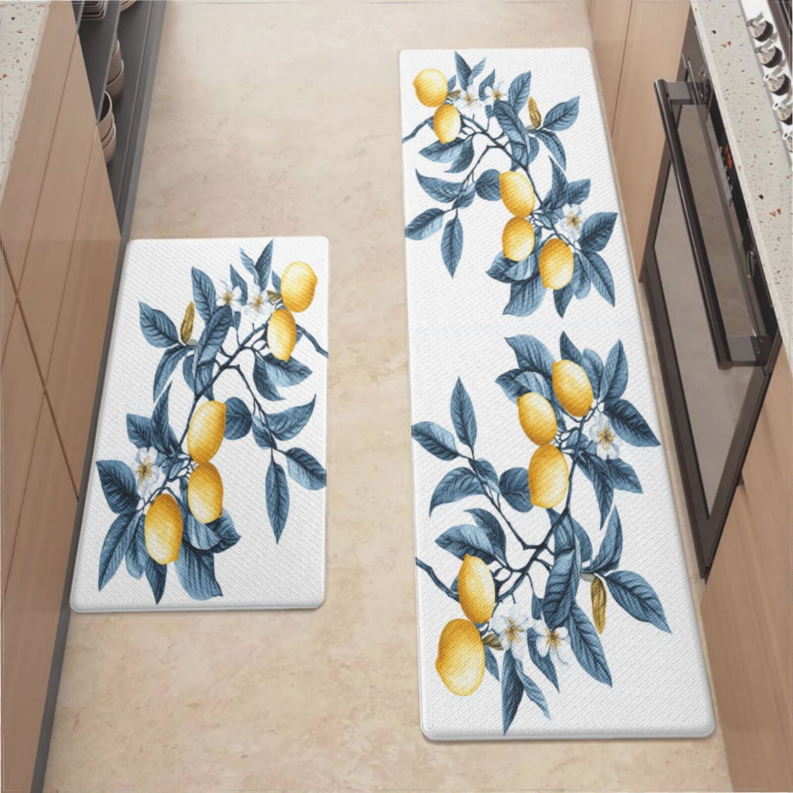 Anti Fatigue Cushioned Kitchen Mats For Floor, Waterproof Non Slip ...