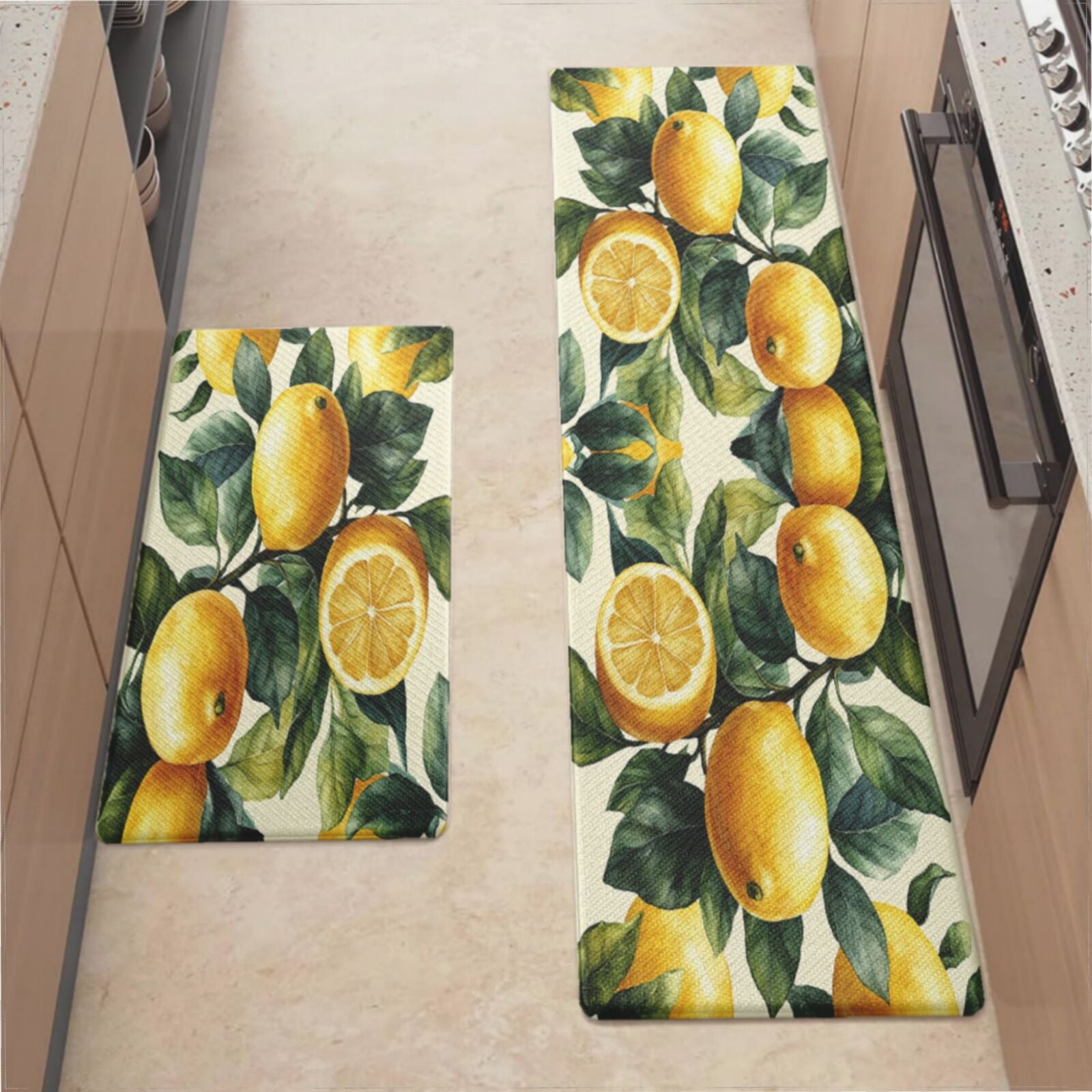 Anti Fatigue Cushioned Kitchen Mats For Floor, Waterproof Non Slip ...