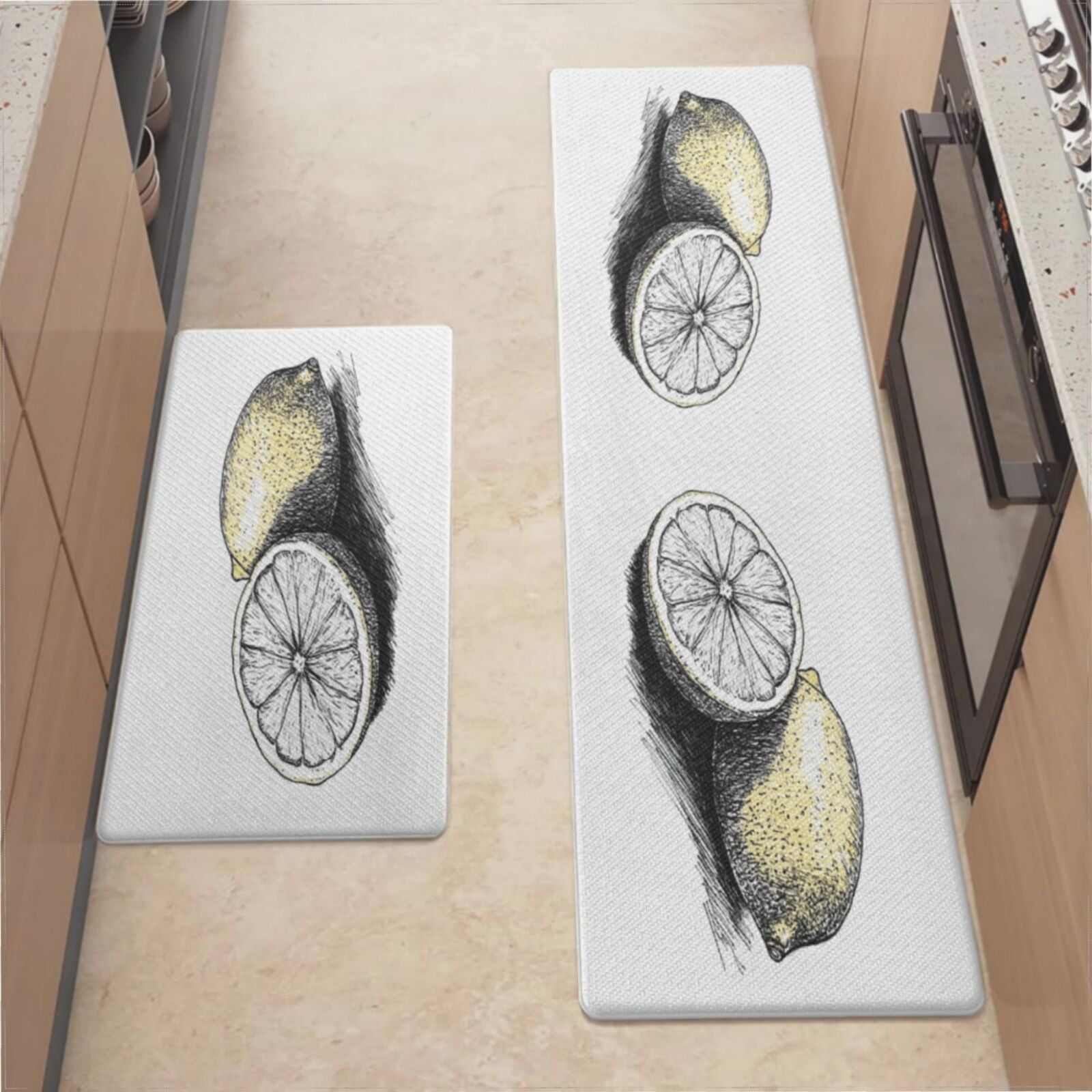 Anti Fatigue Cushioned Kitchen Mats For Floor, Waterproof Non Slip ...