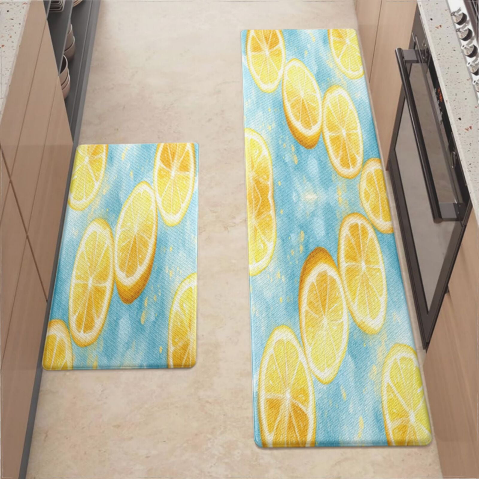 Anti Fatigue Cushioned Kitchen Mats For Floor, Waterproof Non Slip ...