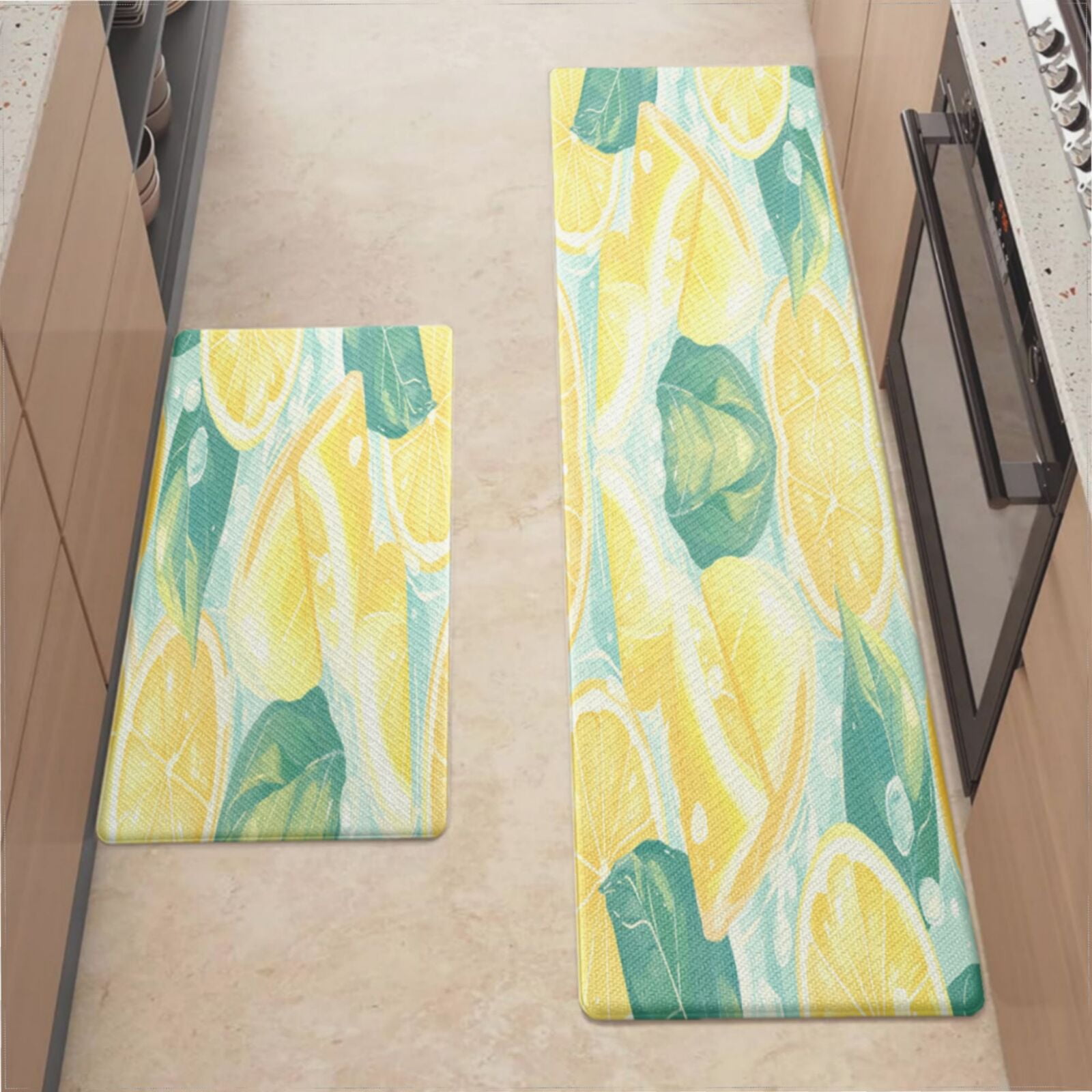 Anti Fatigue Cushioned Kitchen Mats For Floor, Waterproof Non Slip ...