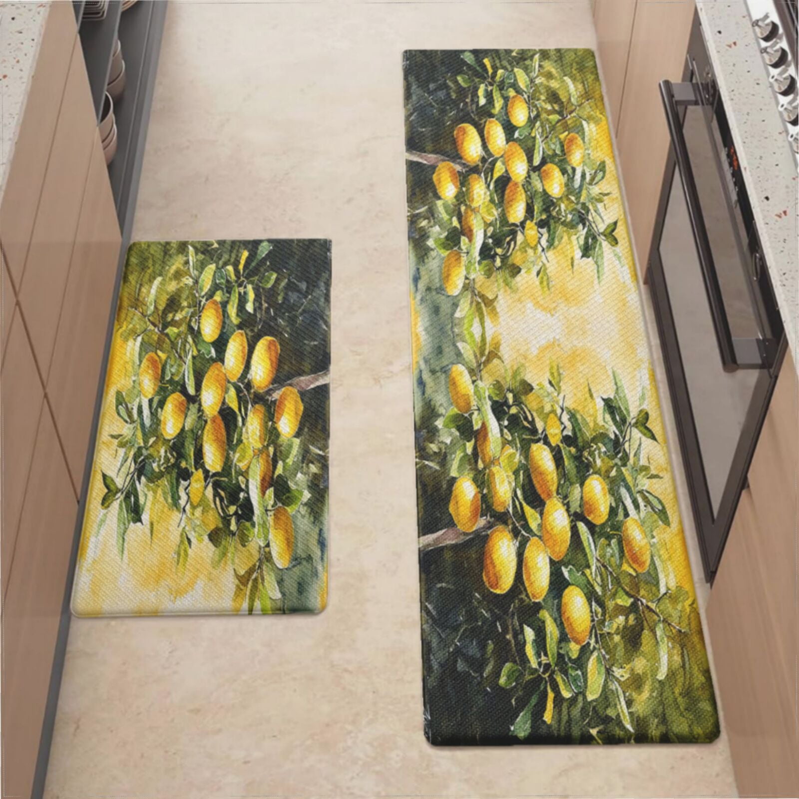 Anti Fatigue Cushioned Kitchen Mats For Floor, Waterproof Non Slip ...
