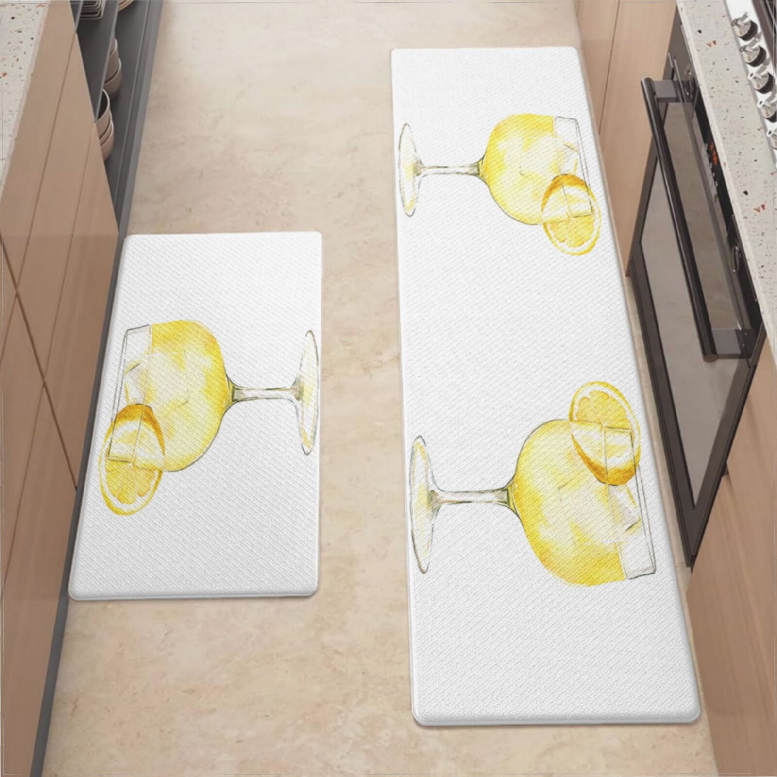 Anti Fatigue Cushioned Kitchen Mats For Floor, Waterproof Non Slip ...