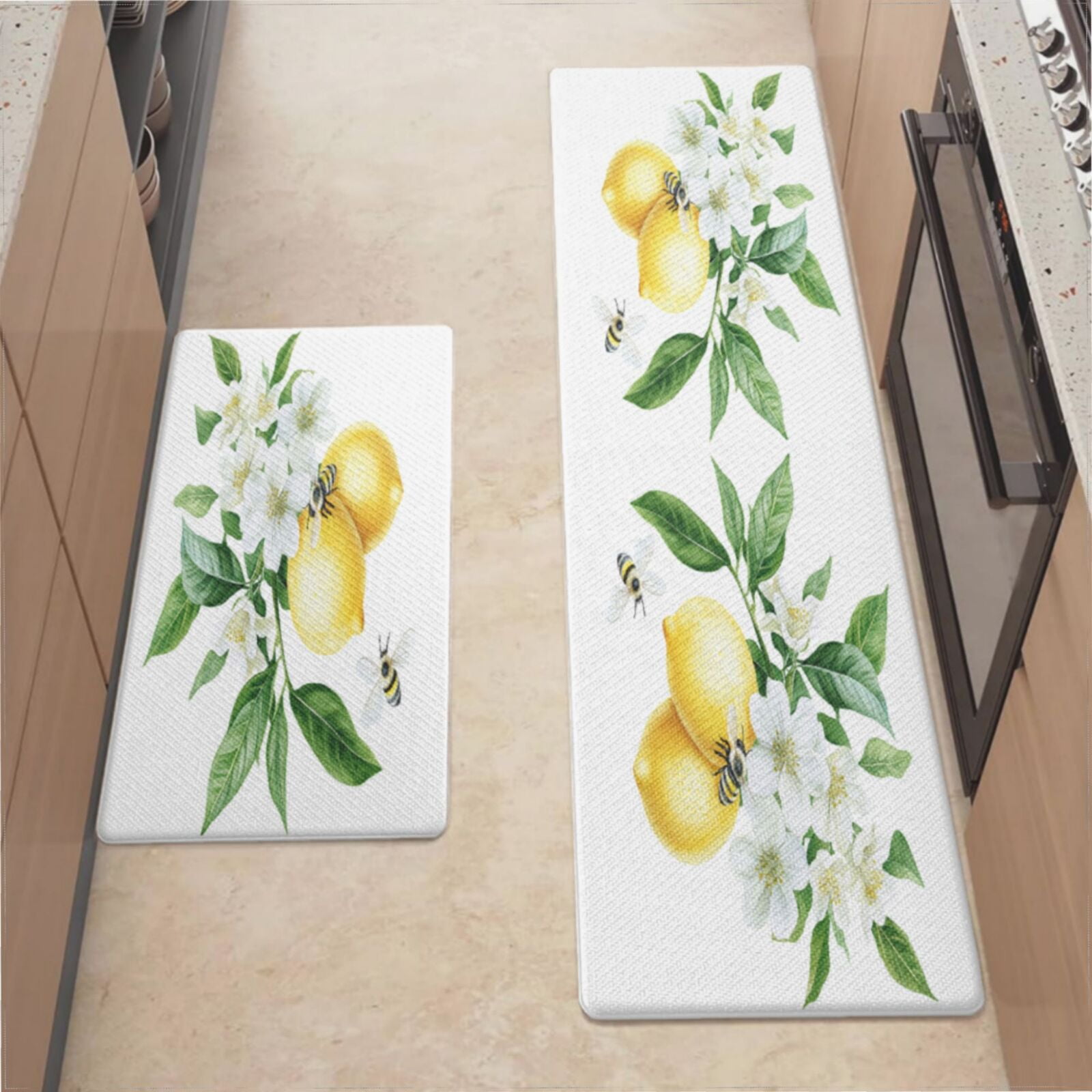Anti Fatigue Cushioned Kitchen Mats For Floor, Waterproof Non Slip ...