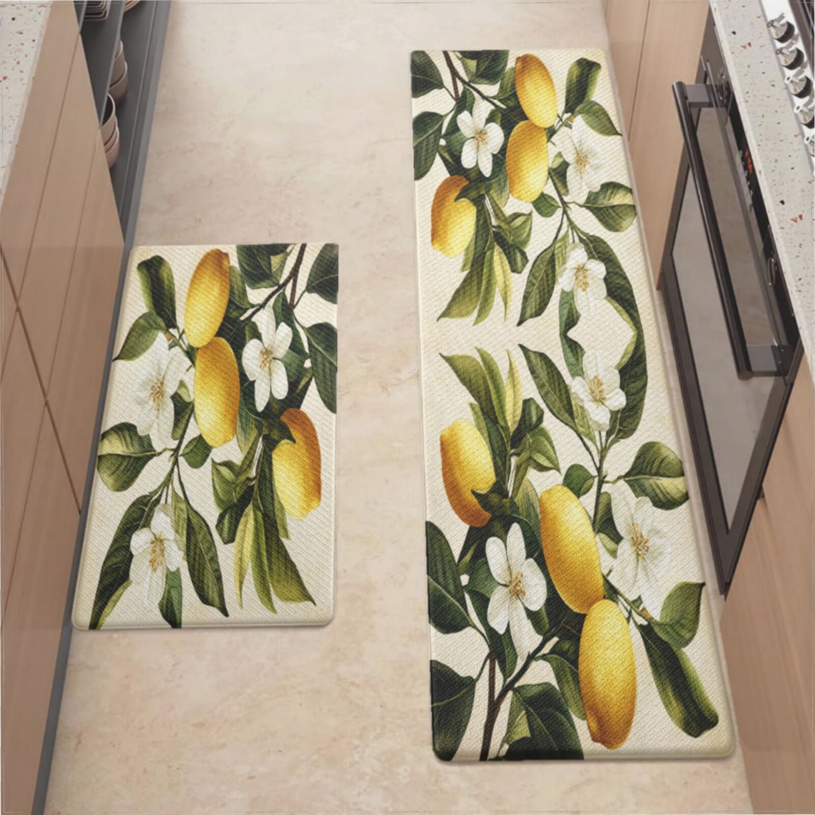 Anti Fatigue Cushioned Kitchen Mats For Floor, Waterproof Non Slip ...