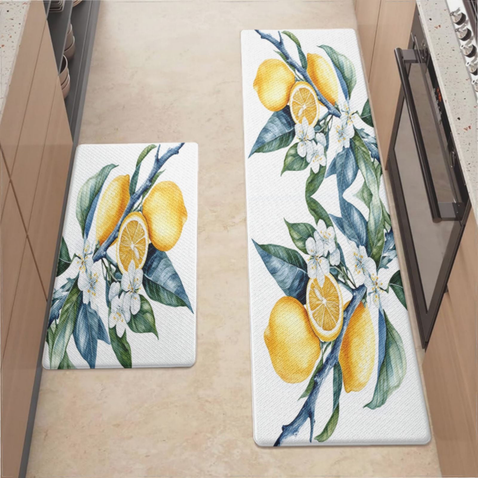 Anti Fatigue Cushioned Kitchen Mats For Floor, Waterproof Non Slip ...