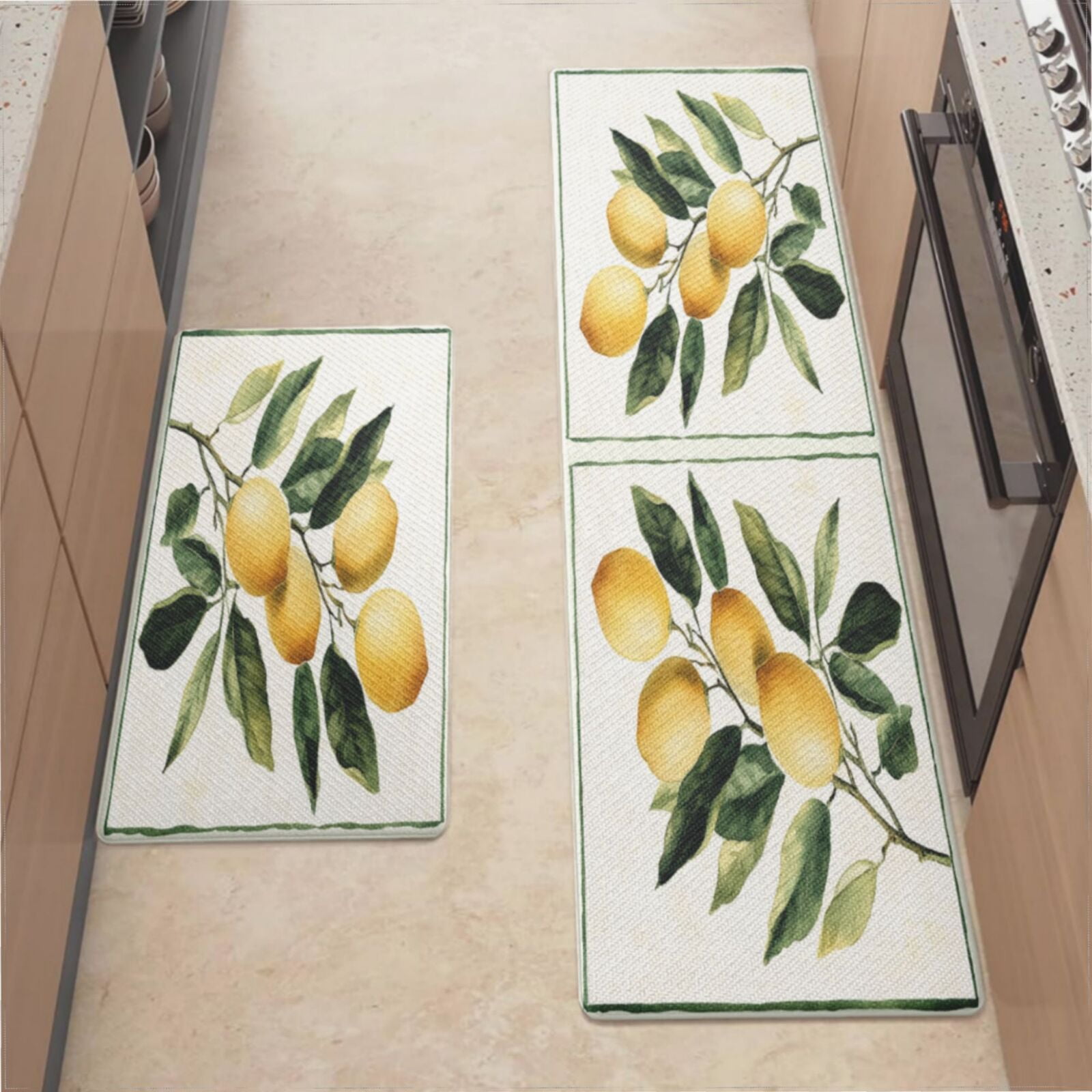 Anti Fatigue Cushioned Kitchen Mats For Floor, Waterproof Non Slip ...