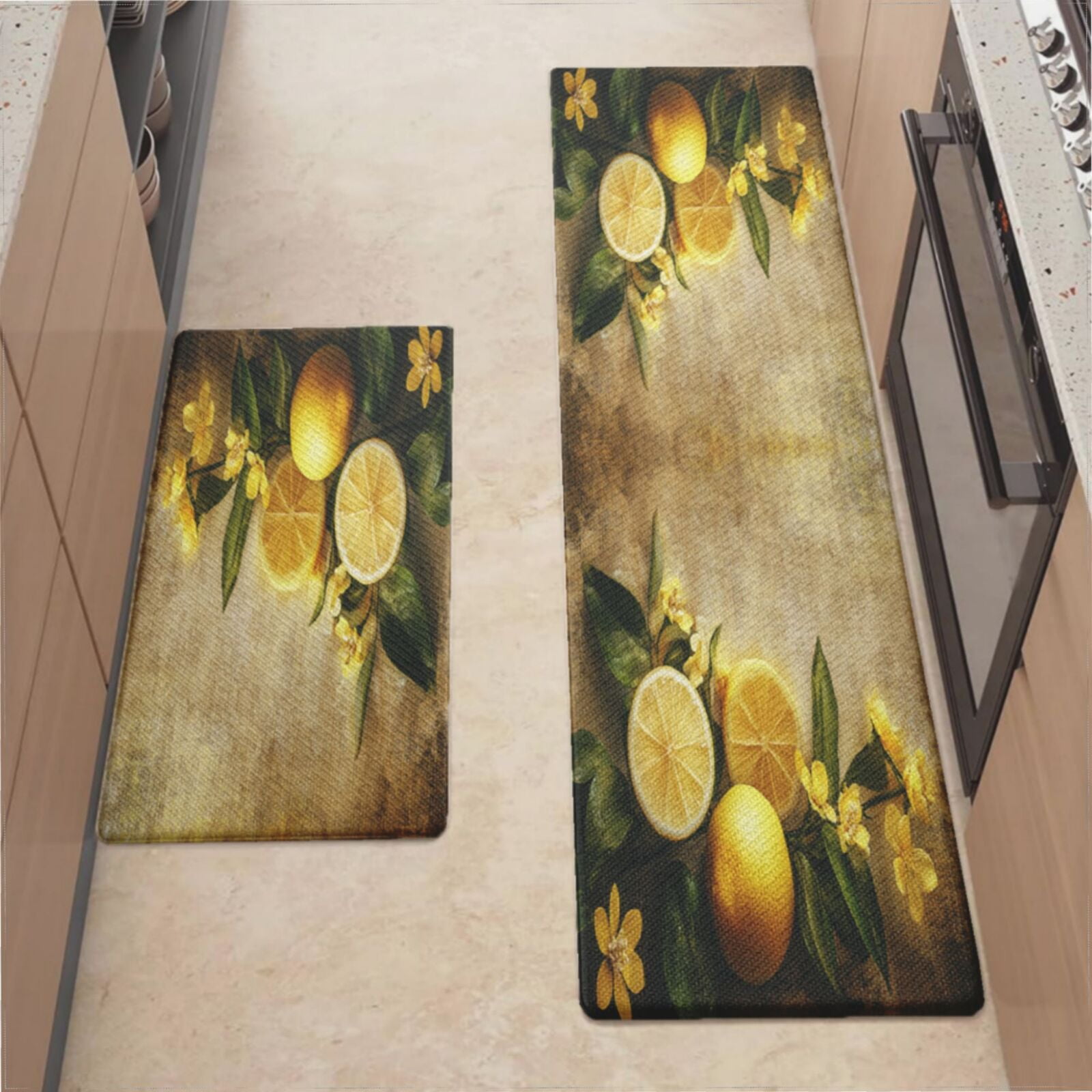 Anti Fatigue Cushioned Kitchen Mats For Floor, Waterproof Non Slip ...