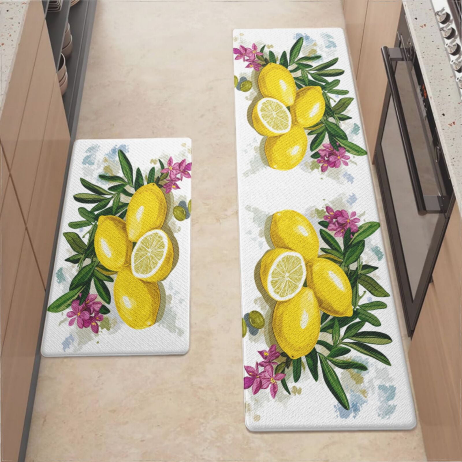 Anti Fatigue Cushioned Kitchen Mats For Floor, Waterproof Non Slip ...
