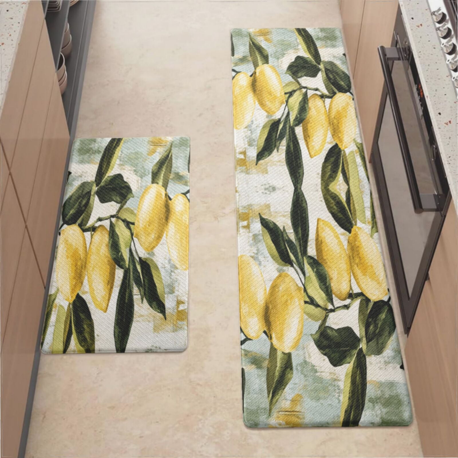 Anti Fatigue Cushioned Kitchen Mats For Floor, Waterproof Non Slip ...