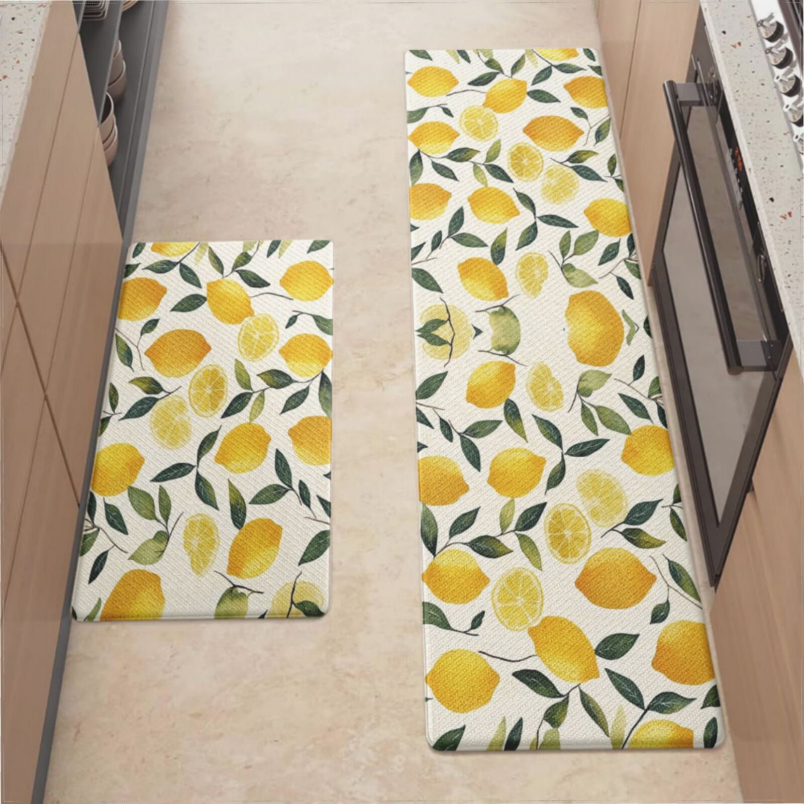 Anti Fatigue Cushioned Kitchen Mats For Floor, Waterproof Non Slip ...