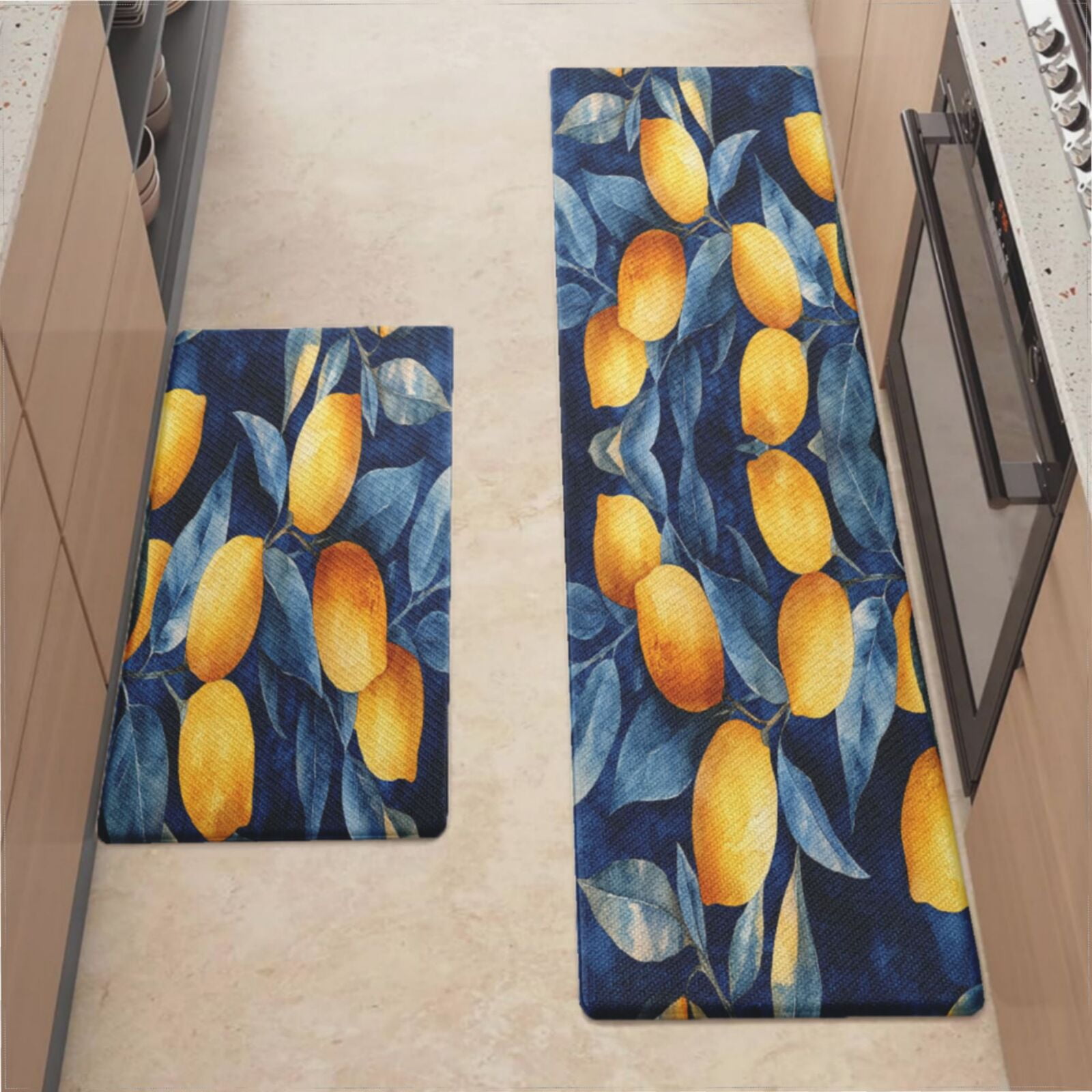 Anti Fatigue Cushioned Kitchen Mats For Floor, Waterproof Non Slip ...