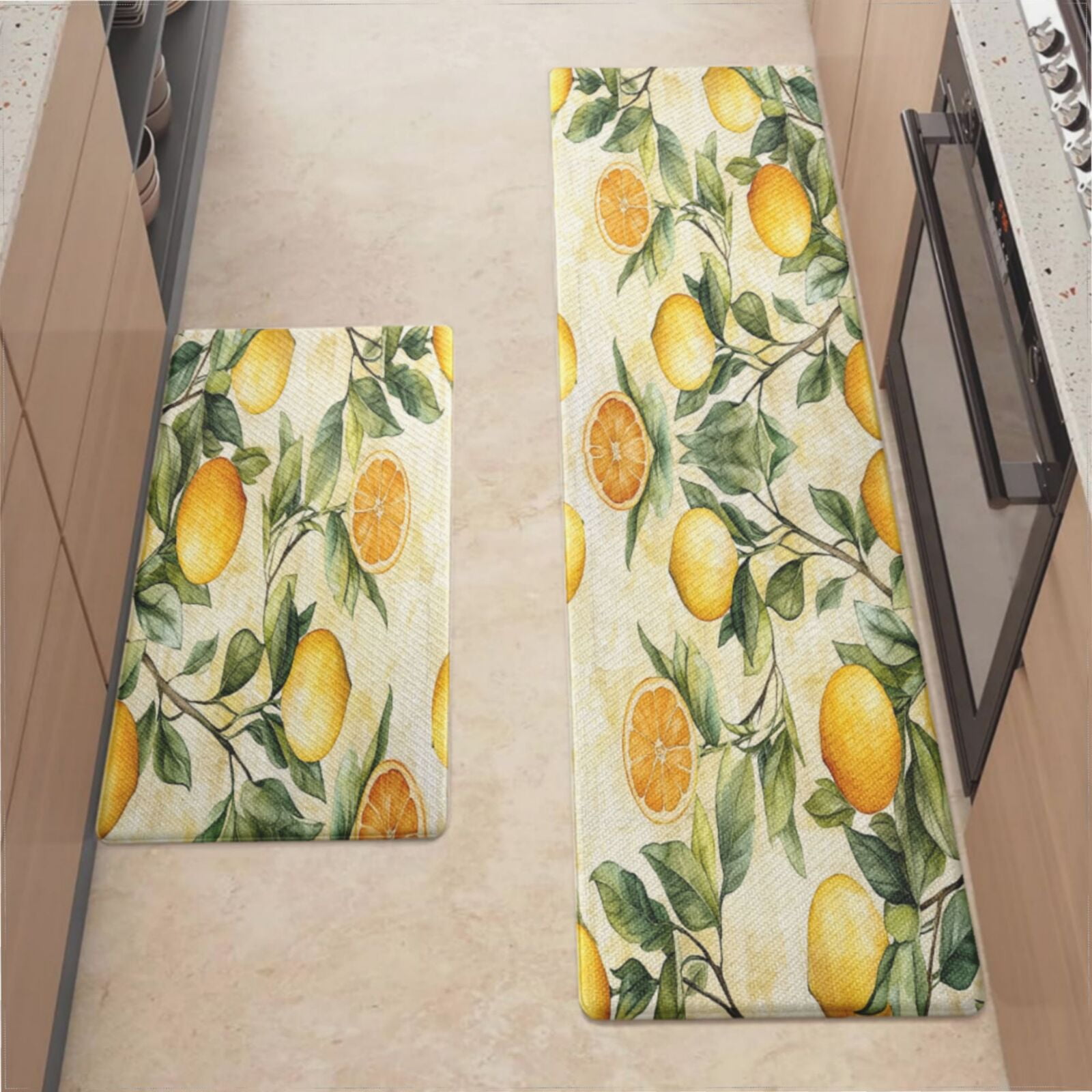 Anti Fatigue Cushioned Kitchen Mats For Floor, Waterproof Non Slip ...