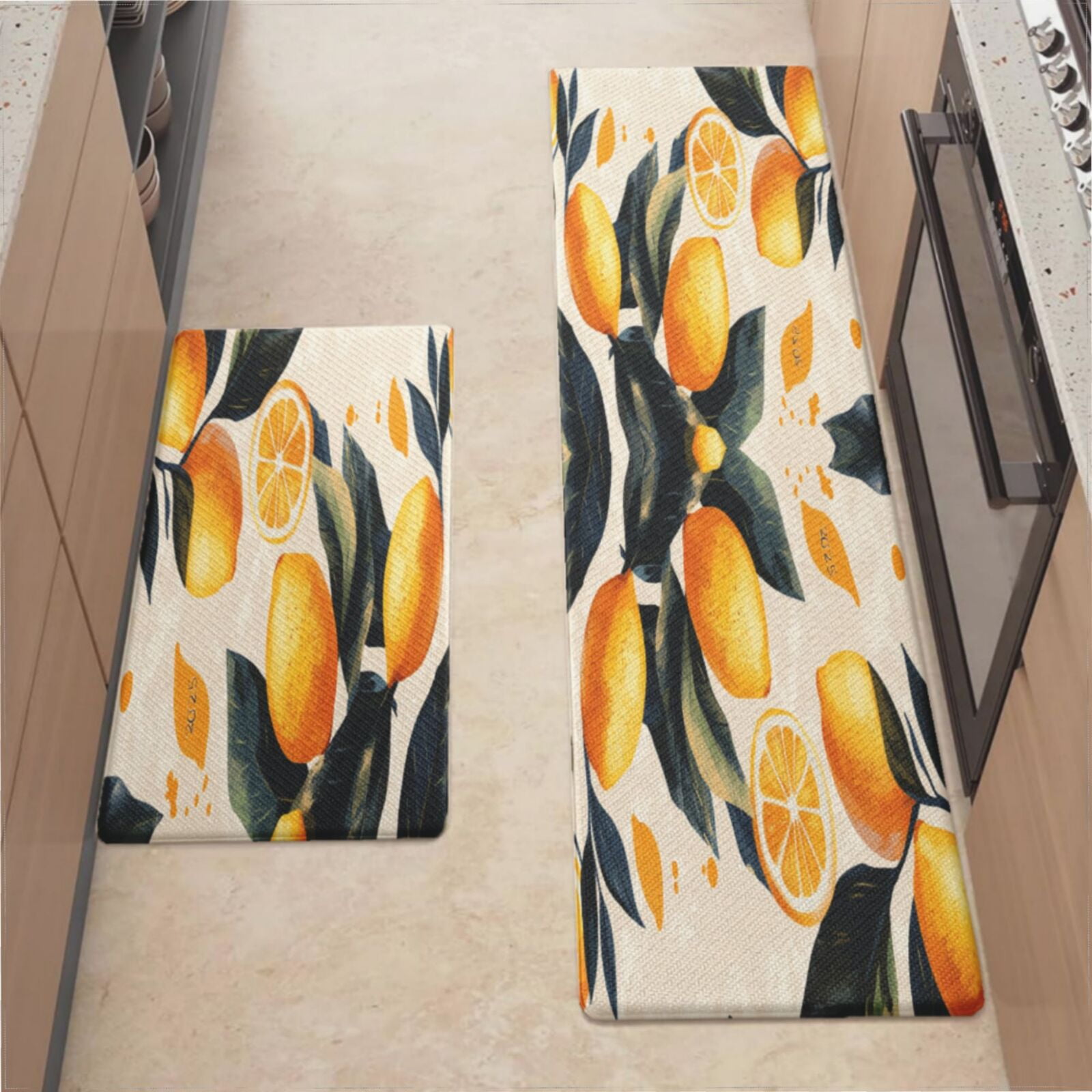 Anti Fatigue Cushioned Kitchen Mats For Floor, Waterproof Non Slip ...