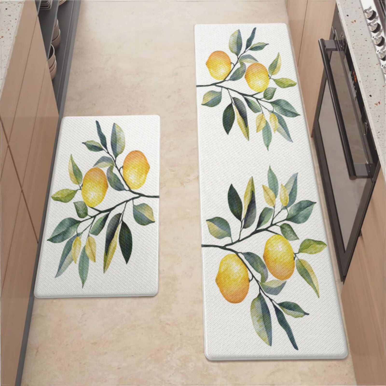 Anti Fatigue Cushioned Kitchen Mats For Floor, Waterproof Non Slip ...