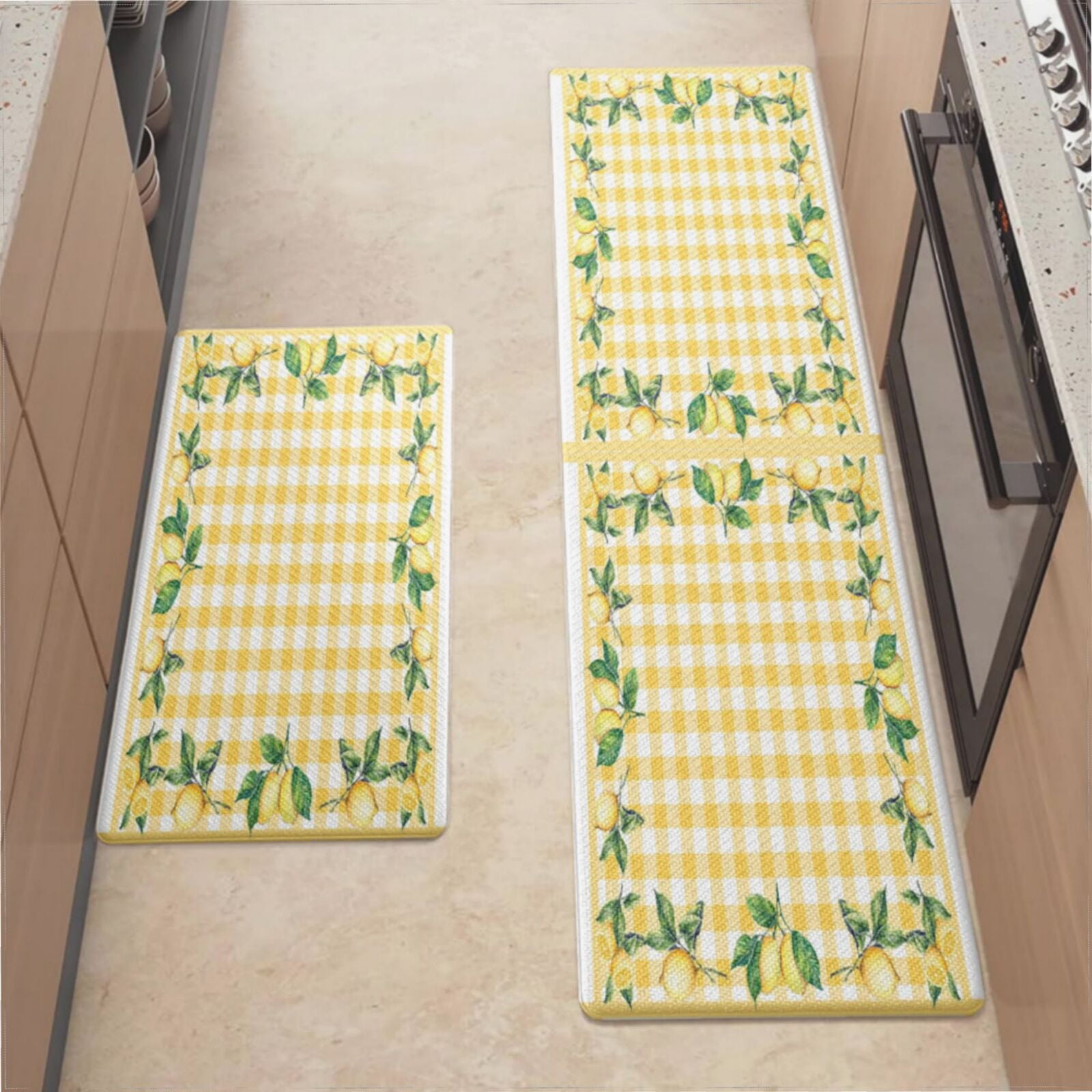 Anti Fatigue Cushioned Kitchen Mats For Floor, Waterproof Non Slip ...