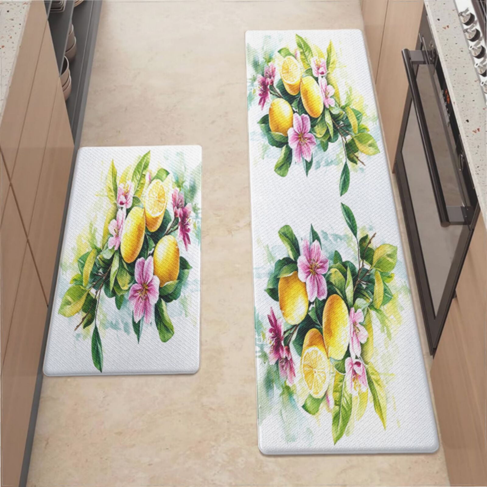 Anti Fatigue Cushioned Kitchen Mats For Floor, Waterproof Non Slip ...