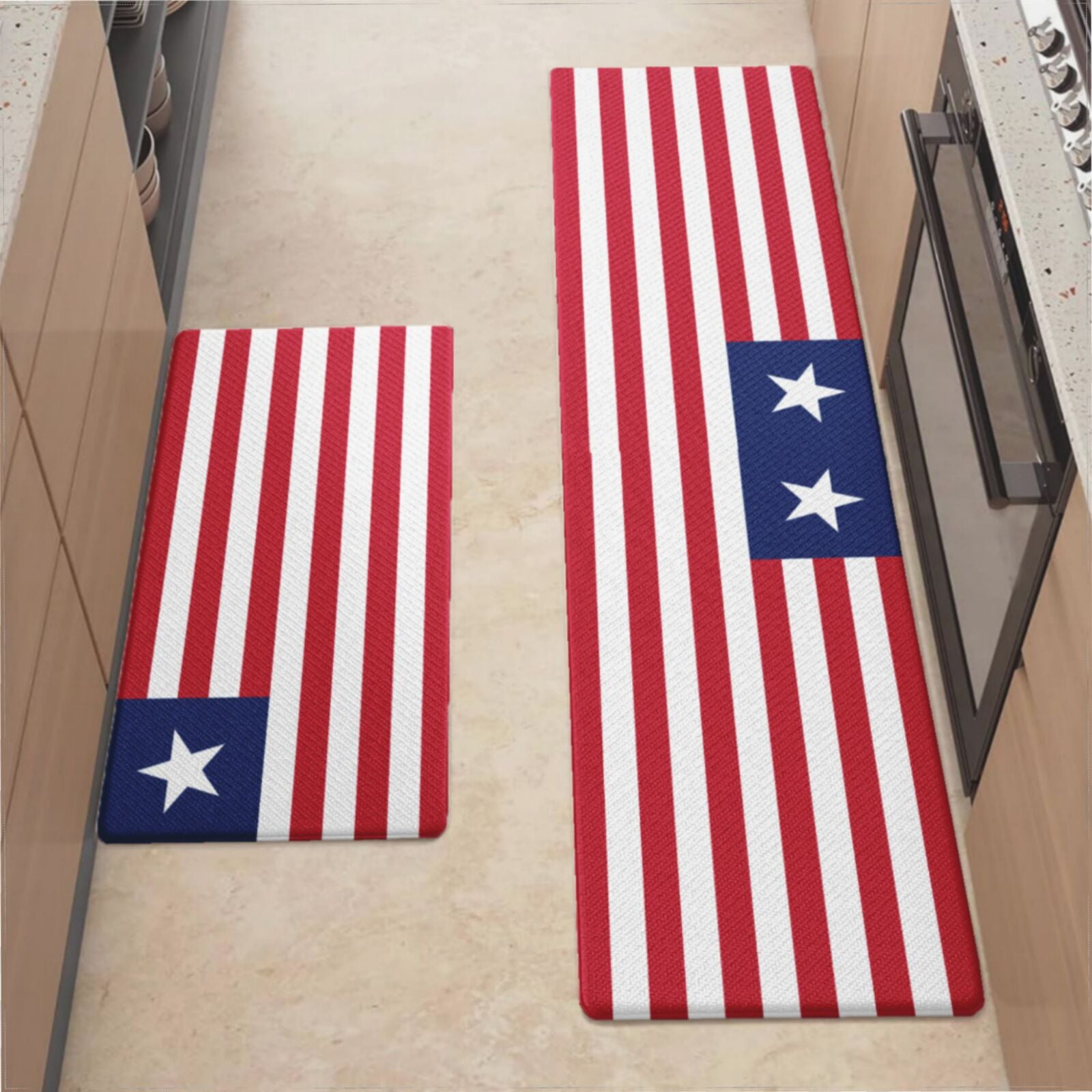 Anti Fatigue Cushioned Kitchen Mats For Floor, Waterproof Non Slip ...