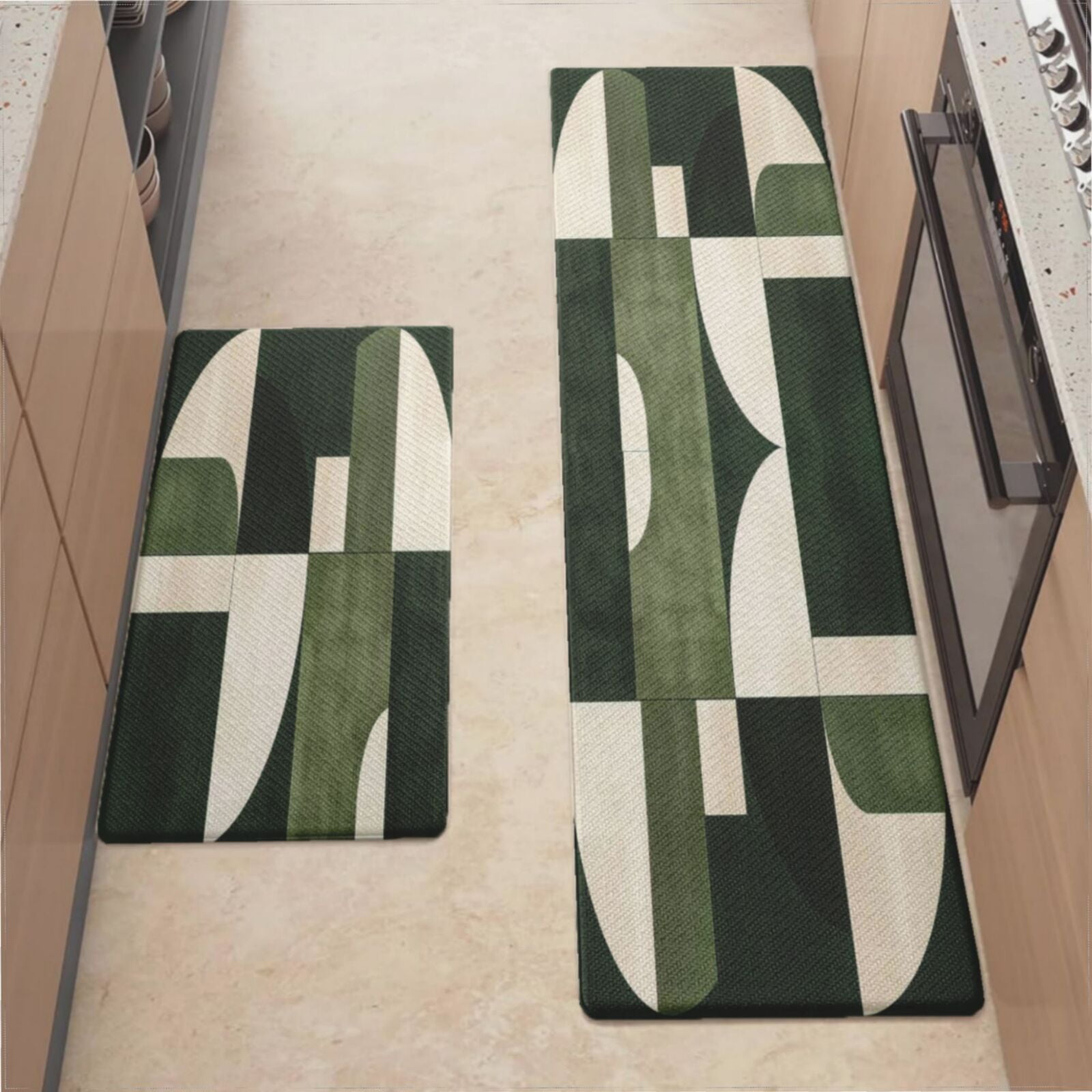 Anti Fatigue Cushioned Kitchen Mats For Floor, Waterproof Non Slip ...