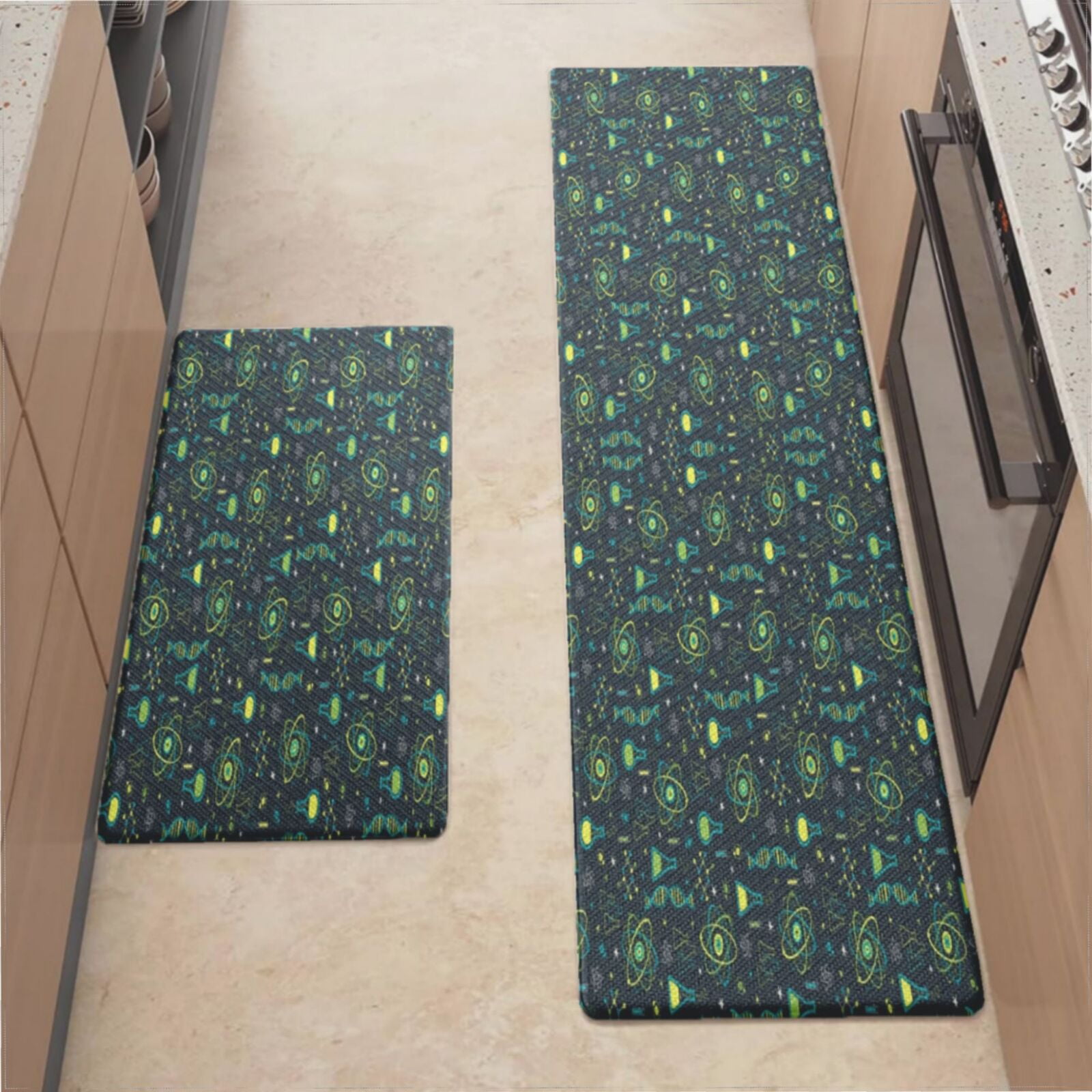 Anti Fatigue Cushioned Kitchen Mats For Floor, Waterproof Non Slip ...