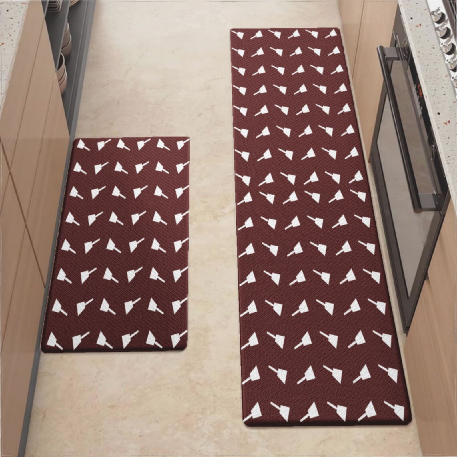 Anti Fatigue Cushioned Kitchen Mats For Floor, Waterproof Non Slip ...