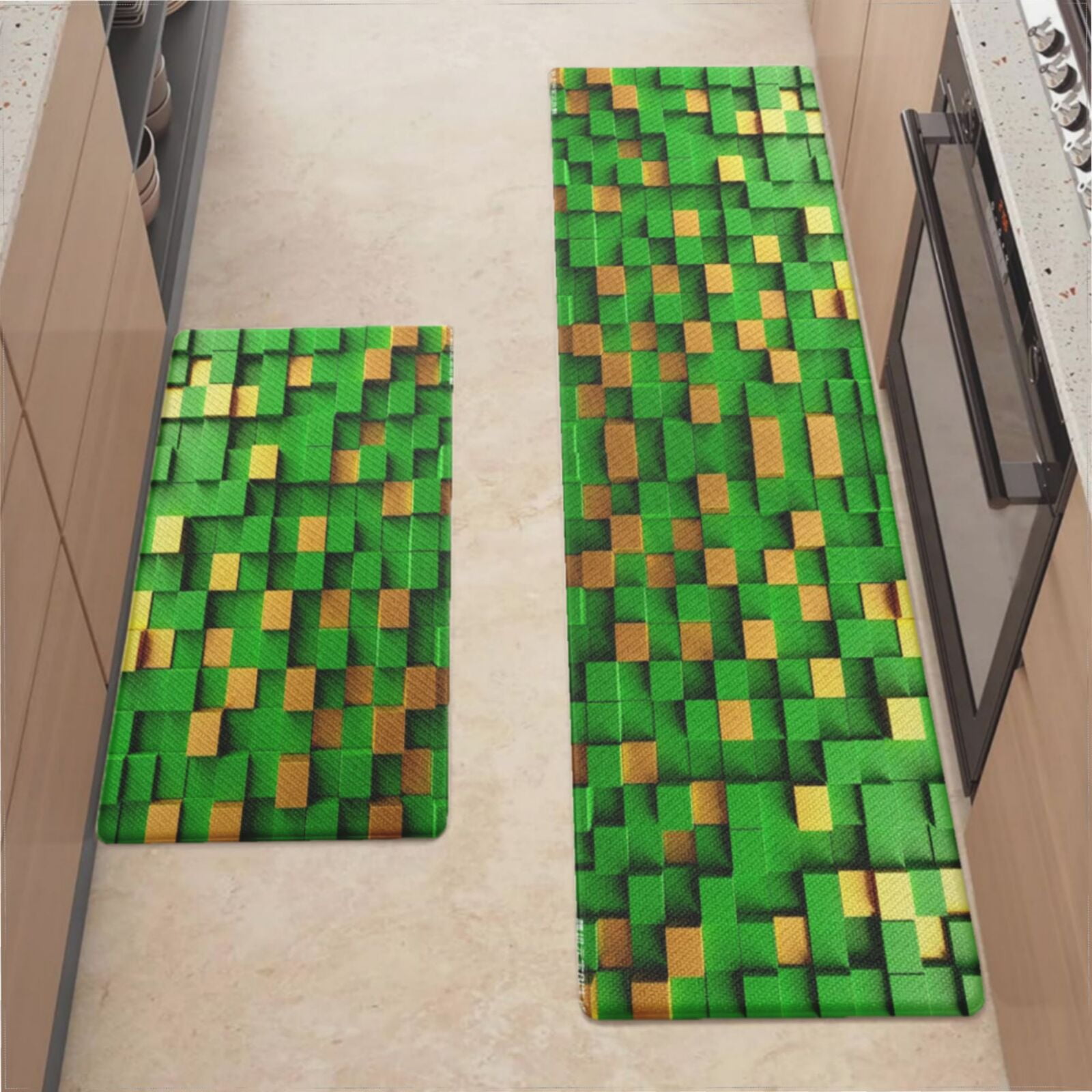 Anti Fatigue Cushioned Kitchen Mats For Floor, Waterproof Non Slip ...