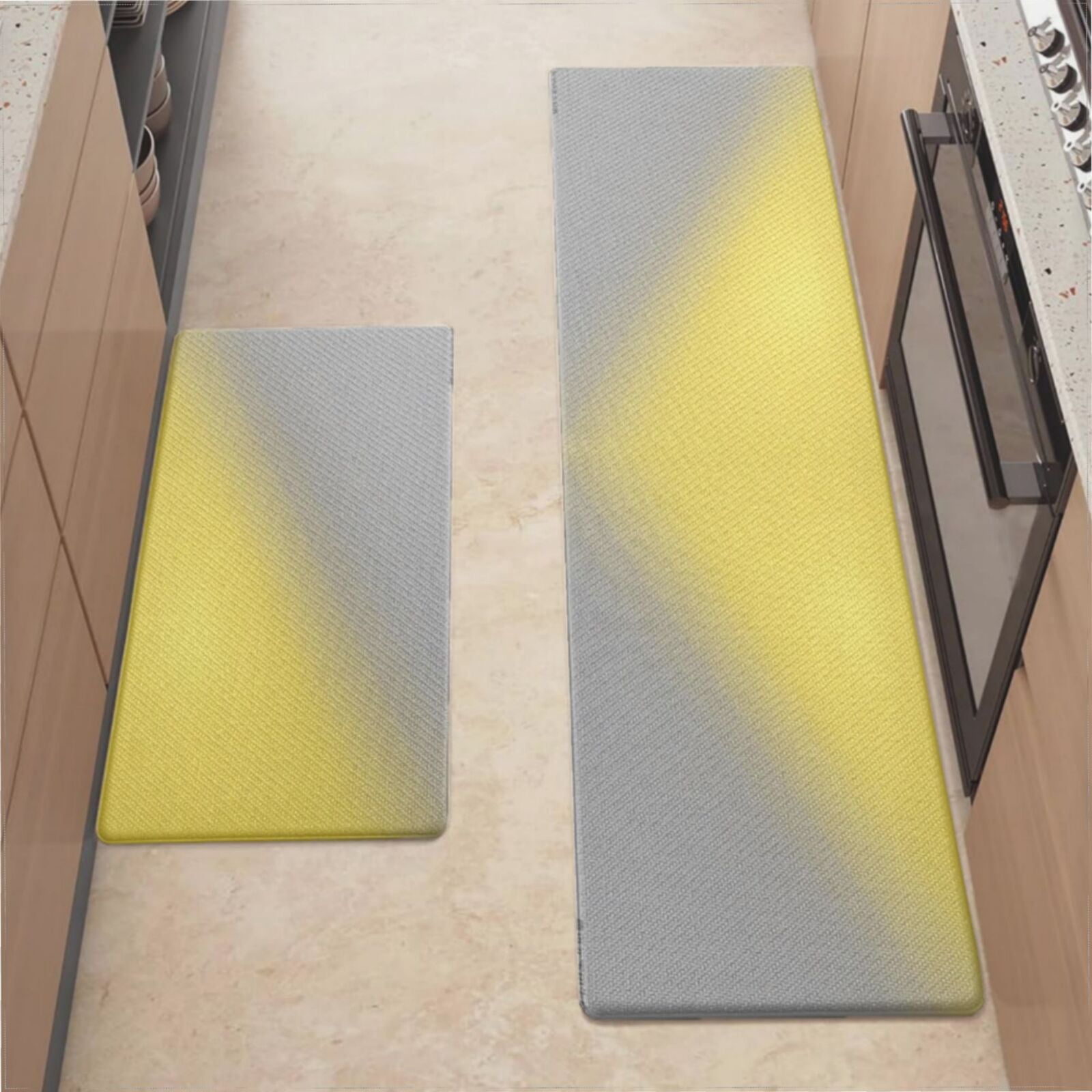 Anti Fatigue Cushioned Kitchen Mats For Floor, Waterproof Non Slip ...
