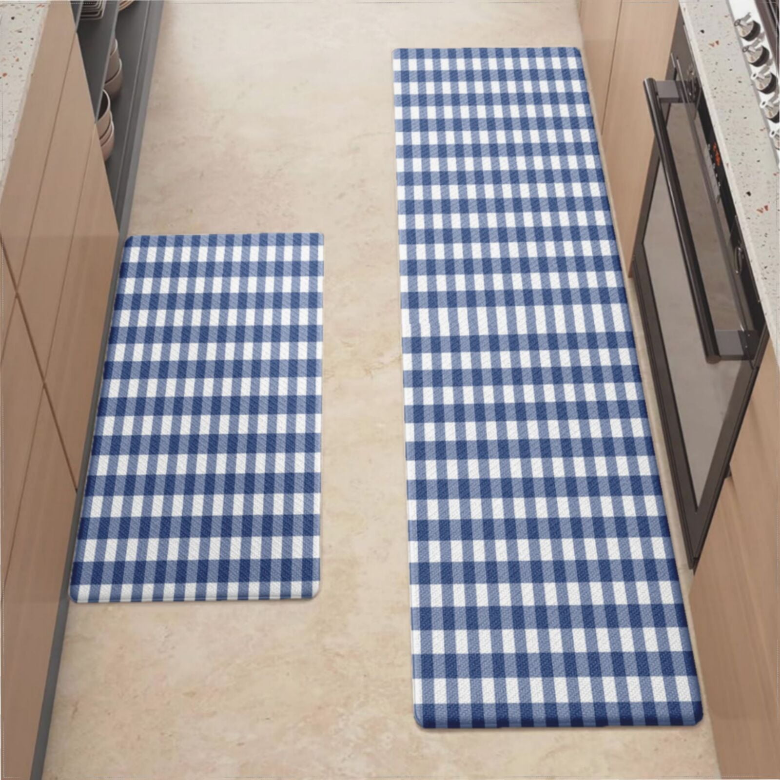 Anti Fatigue Cushioned Kitchen Mats For Floor, Waterproof Non Slip ...