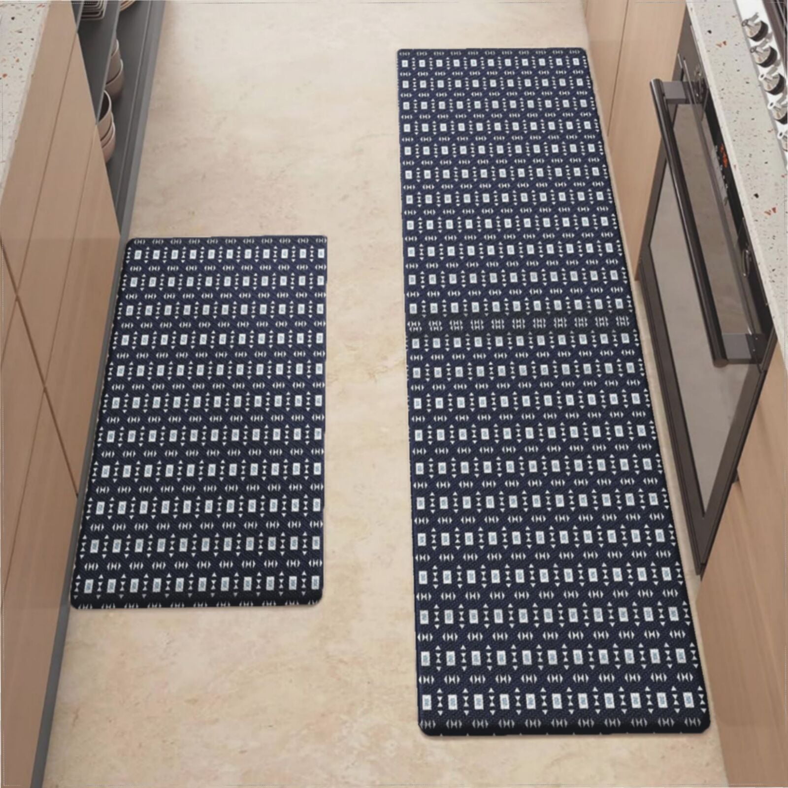 Anti Fatigue Cushioned Kitchen Mats For Floor, Waterproof Non Slip ...