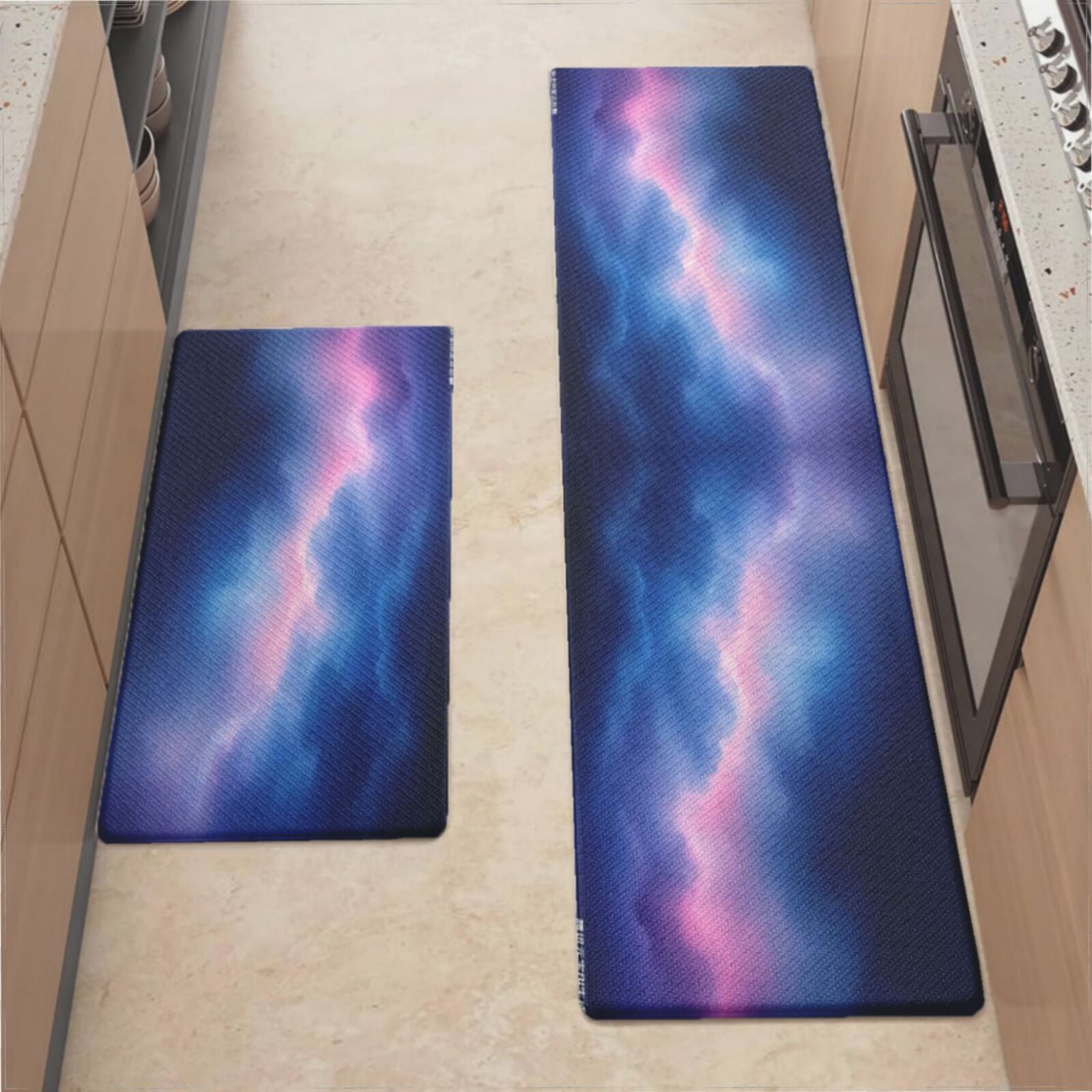 Anti Fatigue Cushioned Kitchen Mats For Floor, Waterproof Non Slip ...