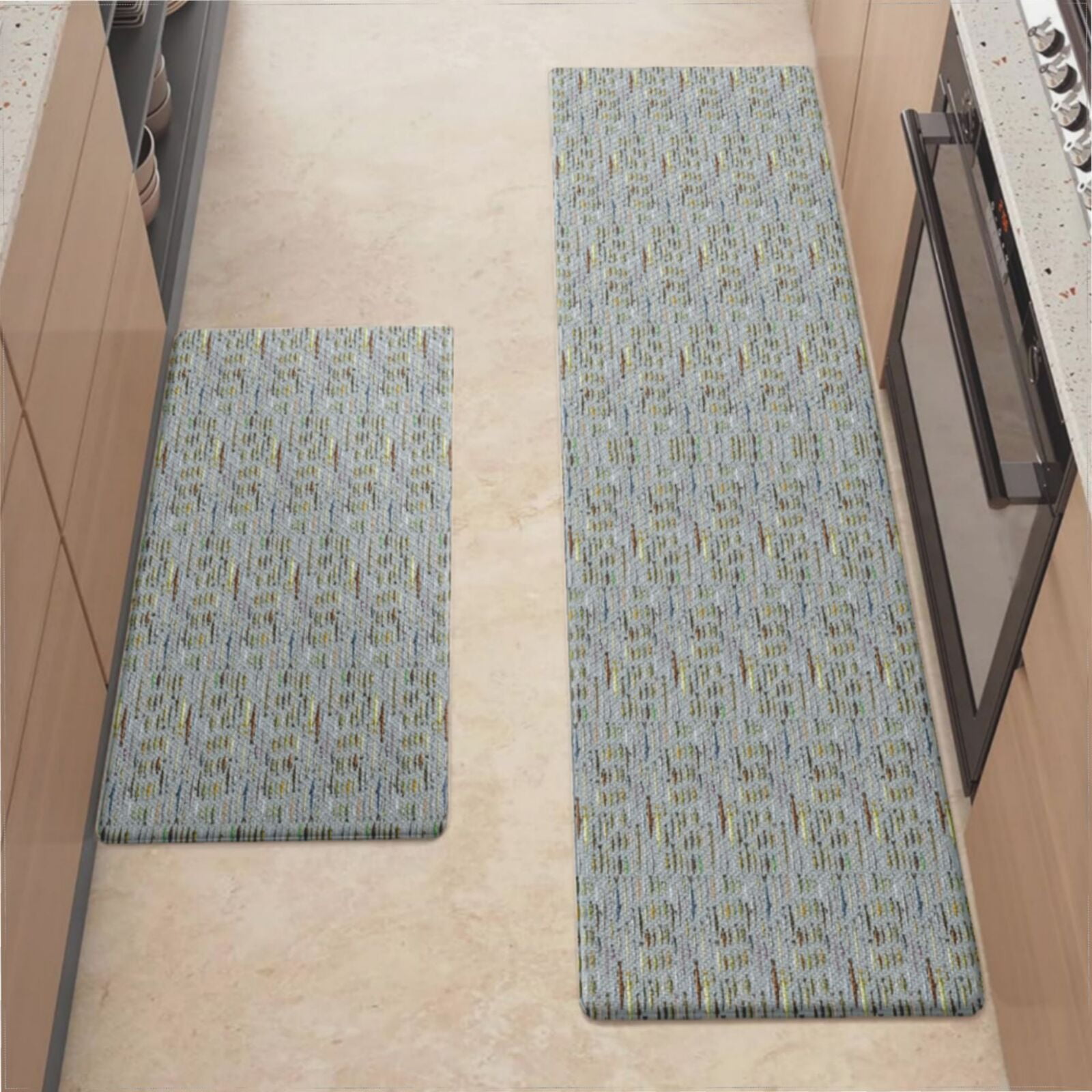Anti Fatigue Cushioned Kitchen Mats For Floor, Waterproof Non Slip ...