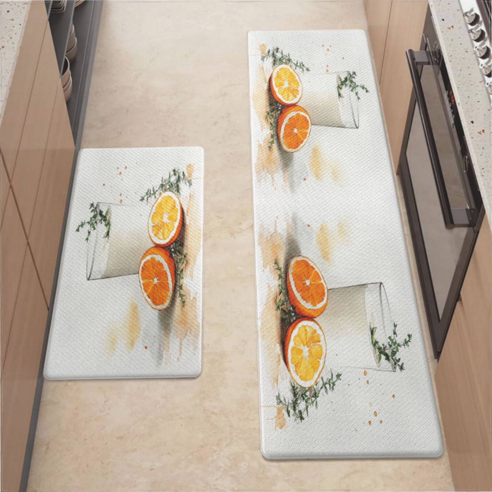 Anti Fatigue Cushioned Kitchen Mats For Floor, Waterproof Non Slip ...