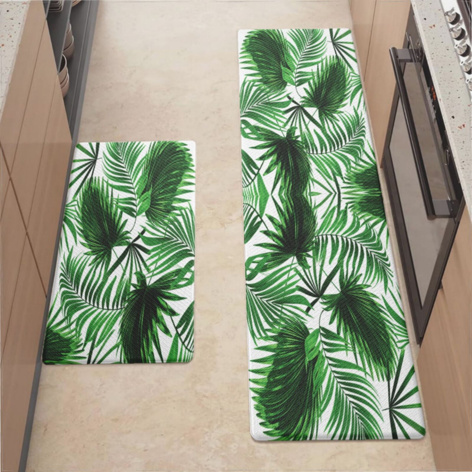 Anti Fatigue Cushioned Kitchen Mats For Floor, Waterproof Non Slip ...