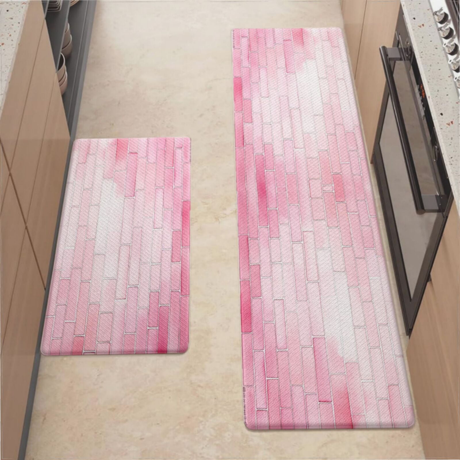Anti Fatigue Cushioned Kitchen Mats For Floor, Waterproof Non Slip ...