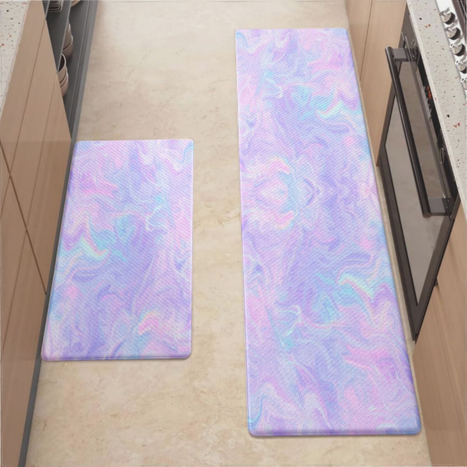 Anti Fatigue Cushioned Kitchen Mats For Floor, Waterproof Non Slip ...