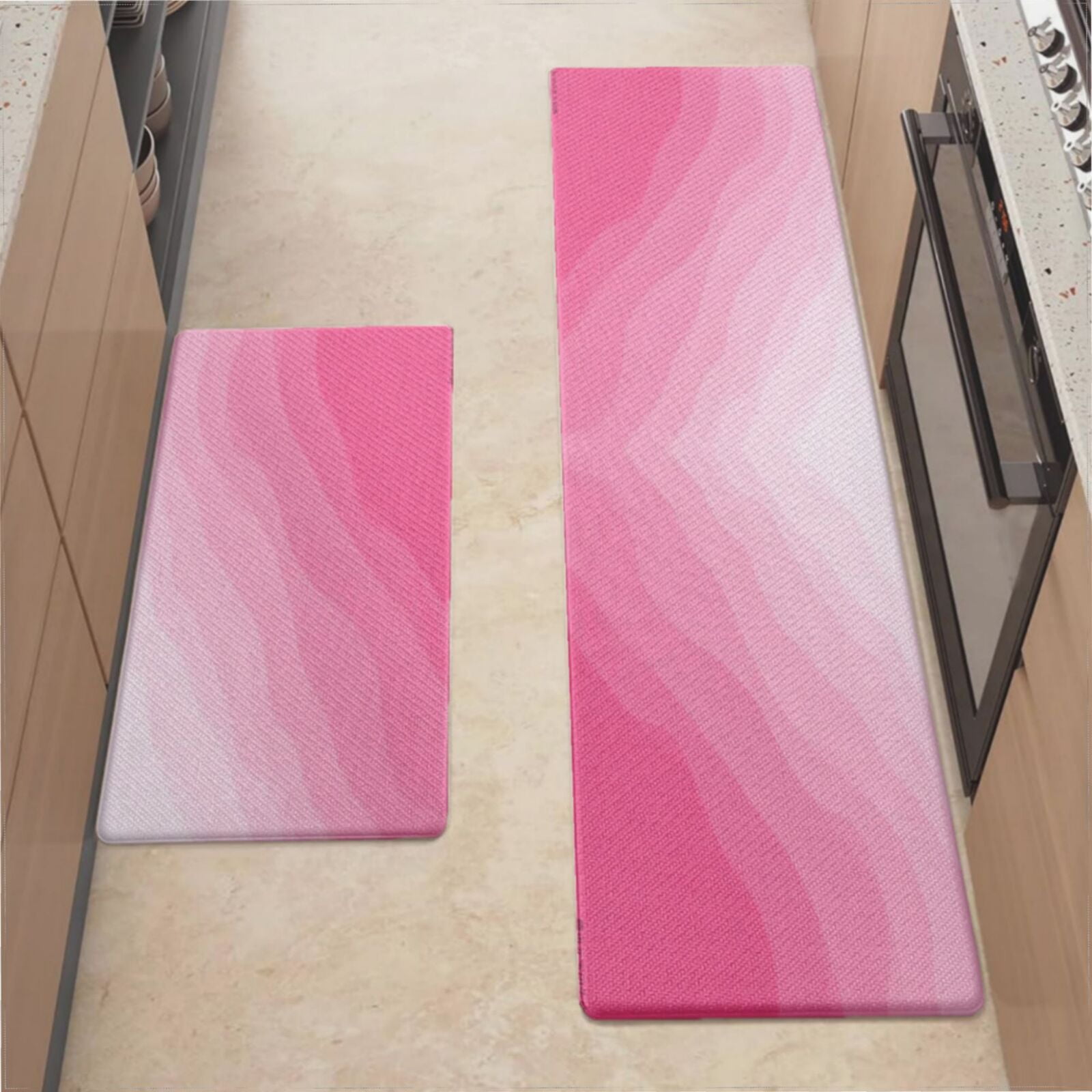 Anti Fatigue Cushioned Kitchen Mats For Floor, Waterproof Non Slip ...