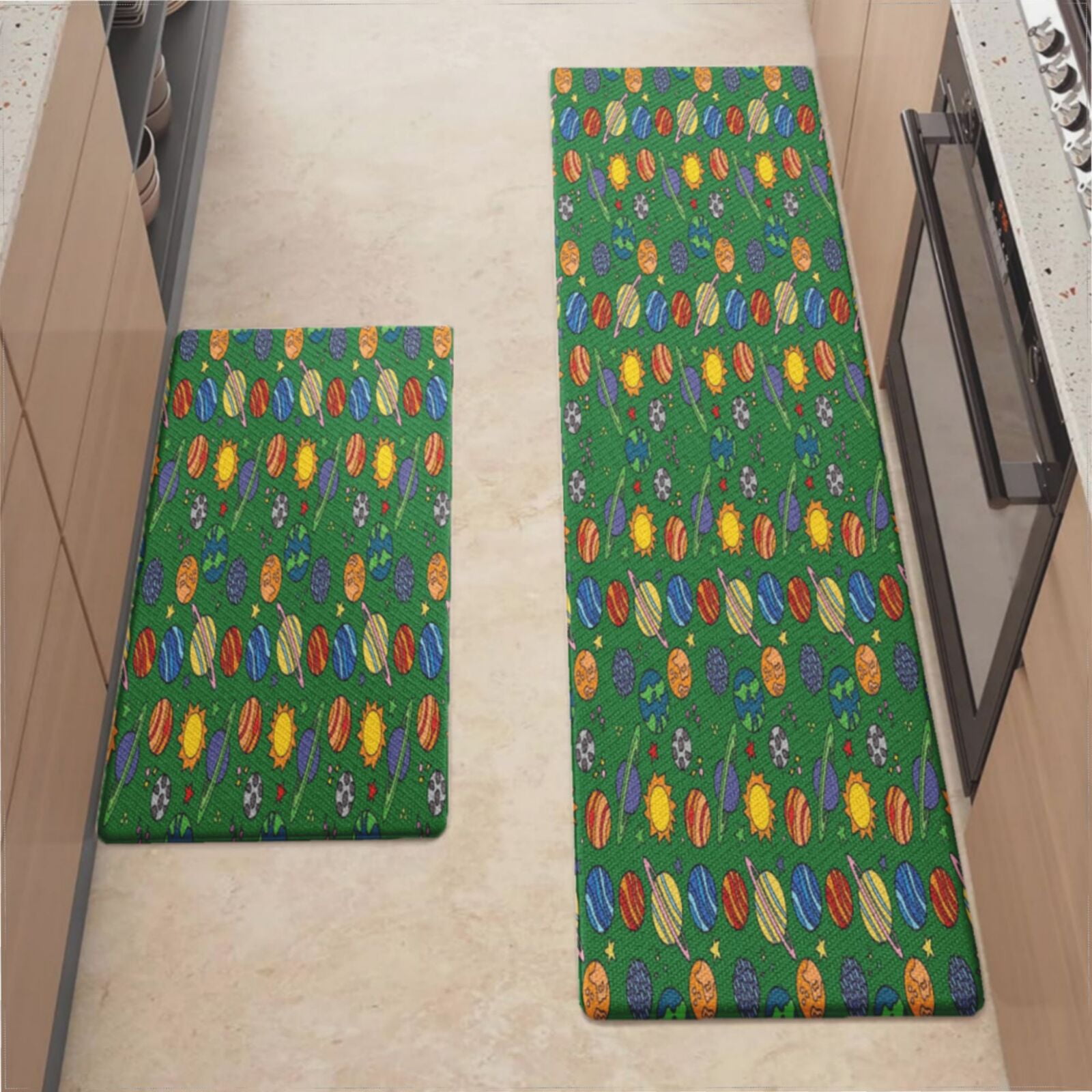 Anti Fatigue Cushioned Kitchen Mats For Floor, Waterproof Non Slip ...