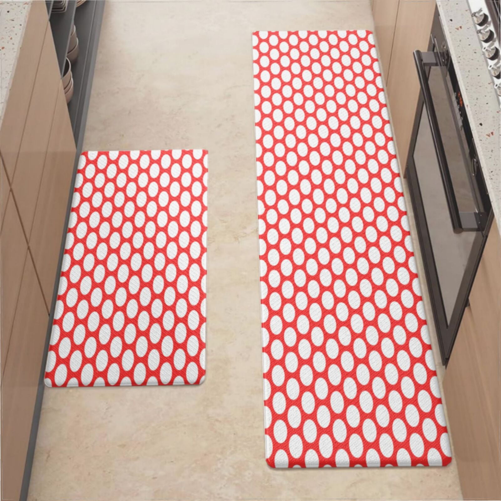 Anti Fatigue Cushioned Kitchen Mats For Floor, Waterproof Non Slip ...