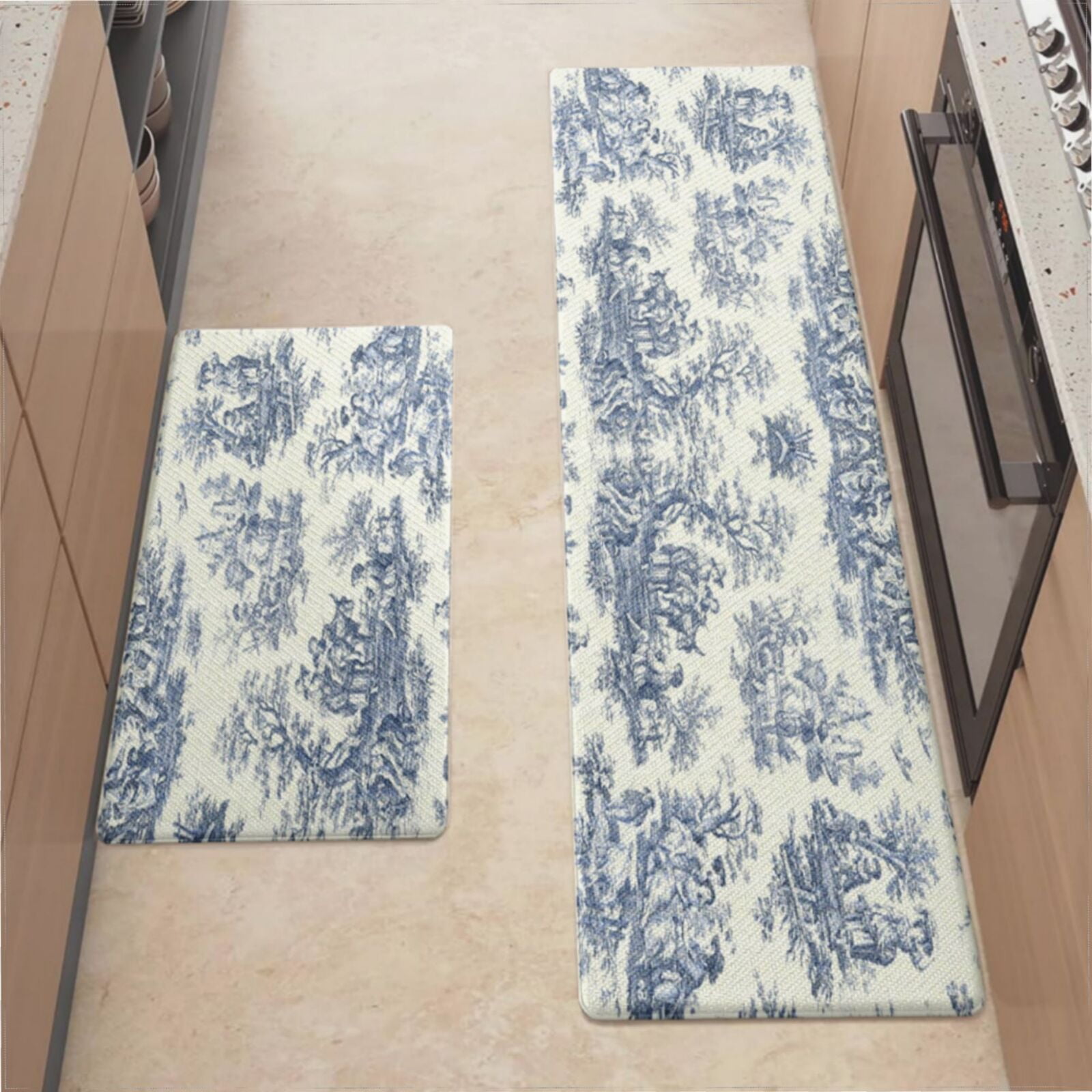 Anti Fatigue Cushioned Kitchen Mats For Floor, Waterproof Non Slip ...