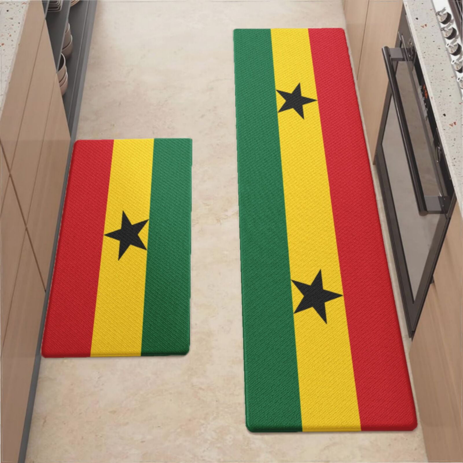 Anti Fatigue Cushioned Kitchen Mats For Floor, Waterproof Non Slip ...