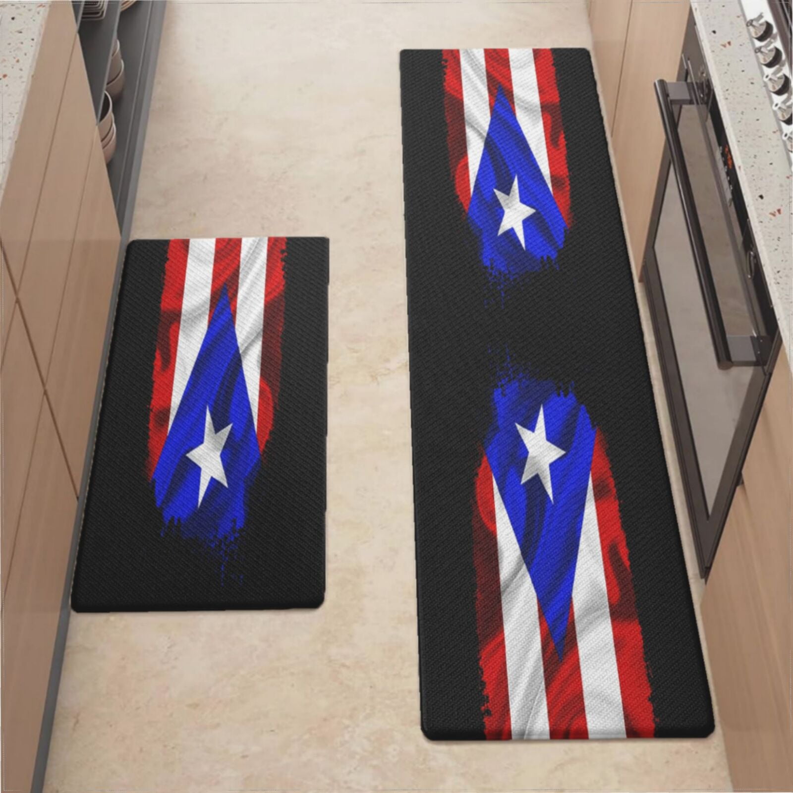 Anti Fatigue Cushioned Kitchen Mats For Floor, Waterproof Non Slip ...