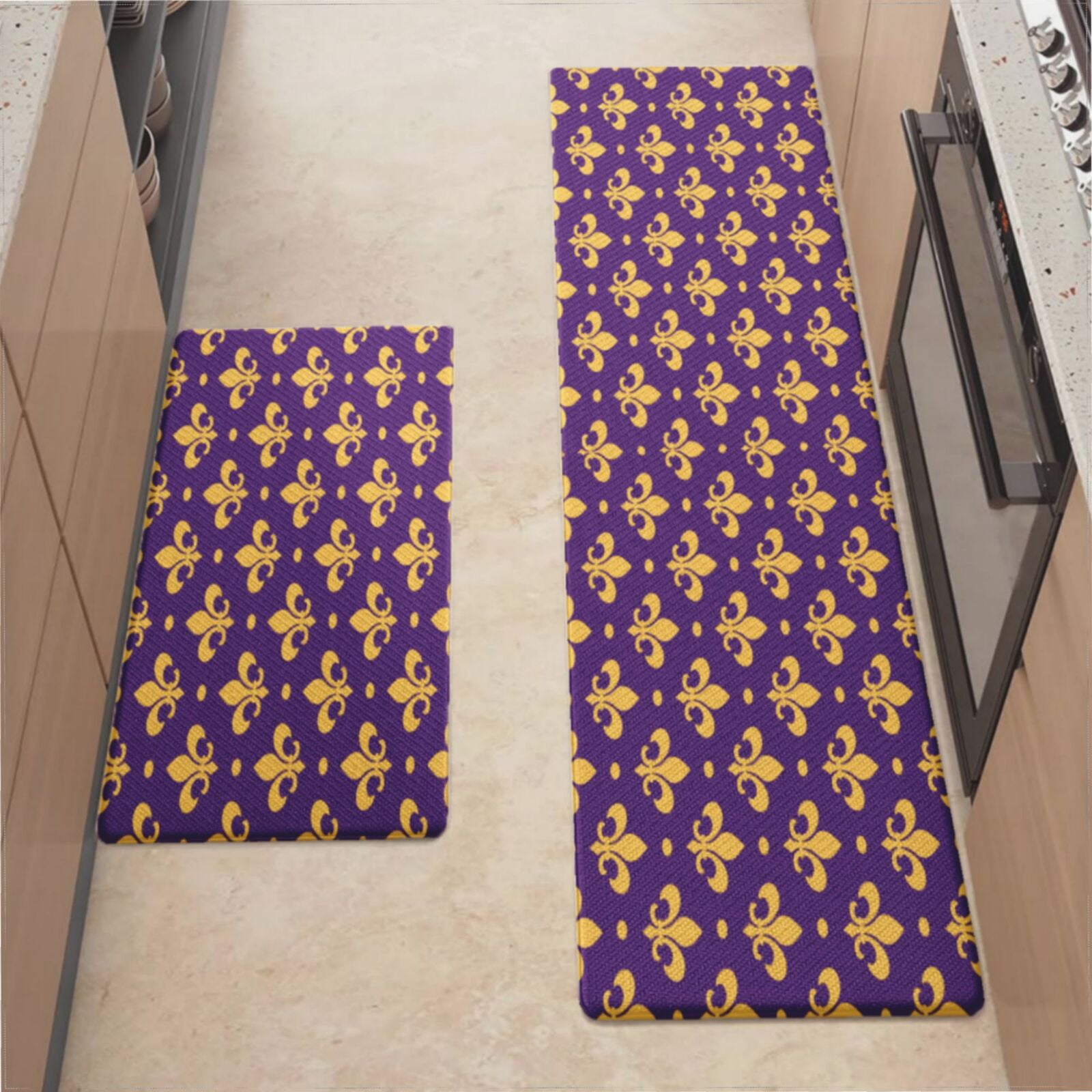 Anti Fatigue Cushioned Kitchen Mats For Floor, Waterproof Non Slip ...