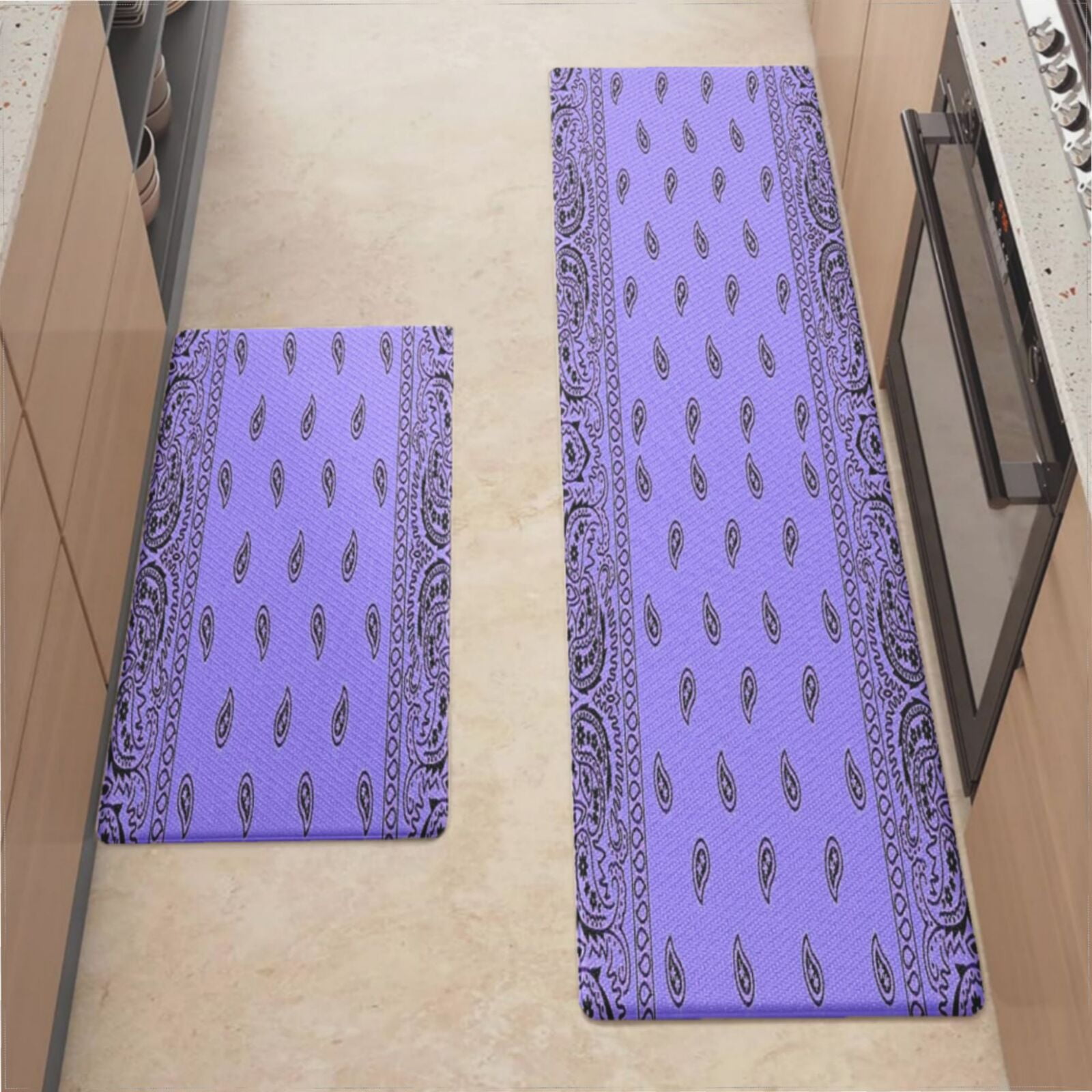 Anti Fatigue Cushioned Kitchen Mats For Floor, Waterproof Non Slip ...
