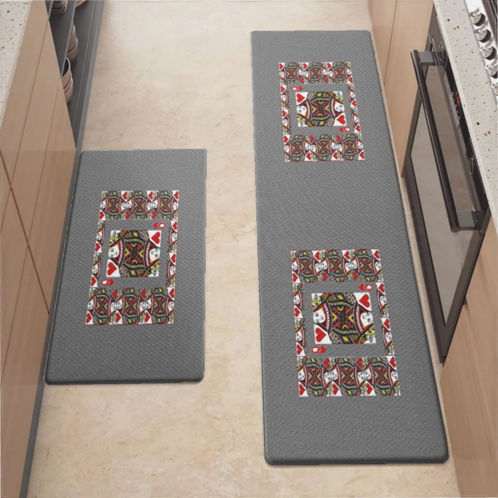 Anti Fatigue Cushioned Kitchen Mats For Floor, Waterproof Non Slip ...